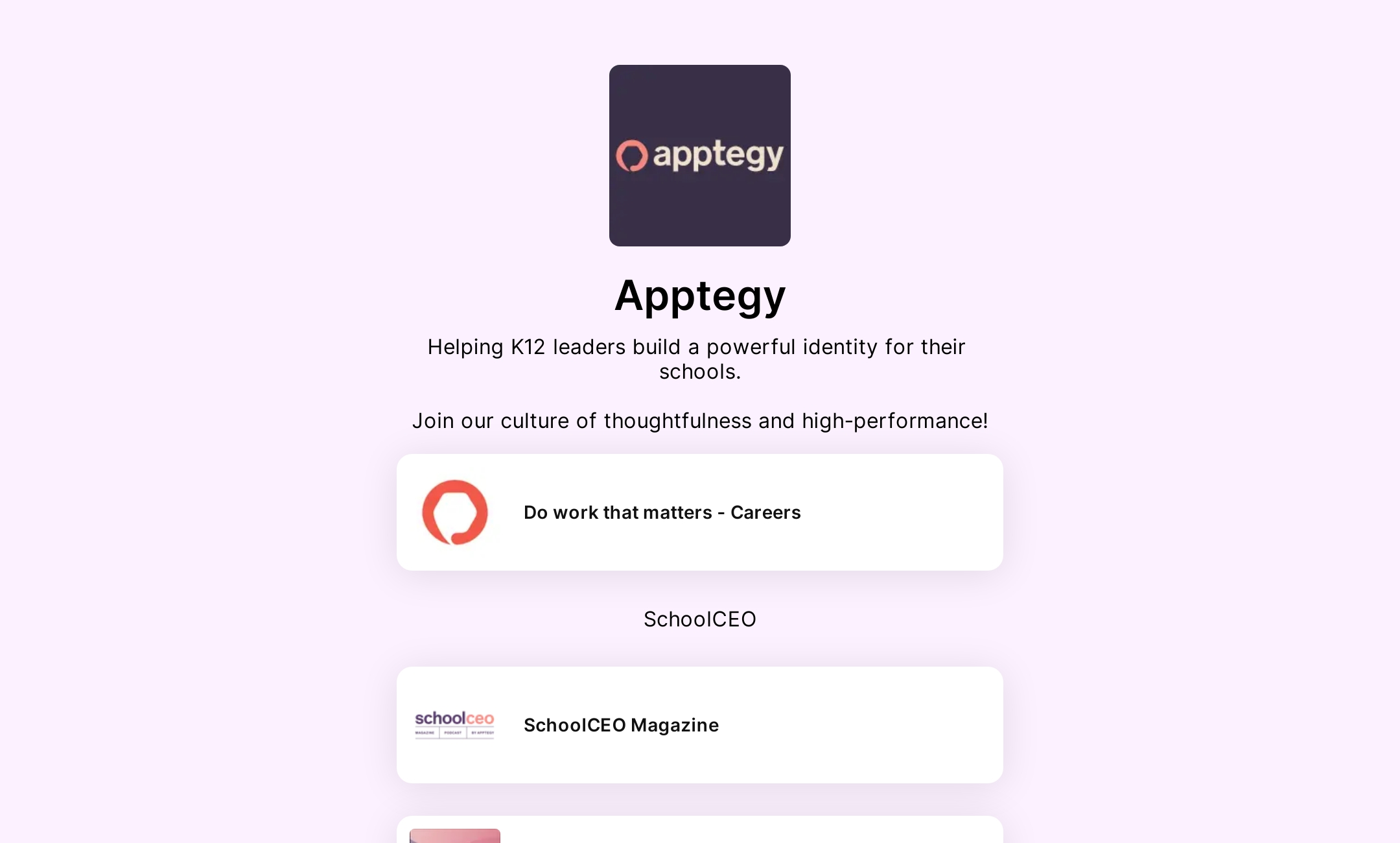 Apptegy's Flowpage
