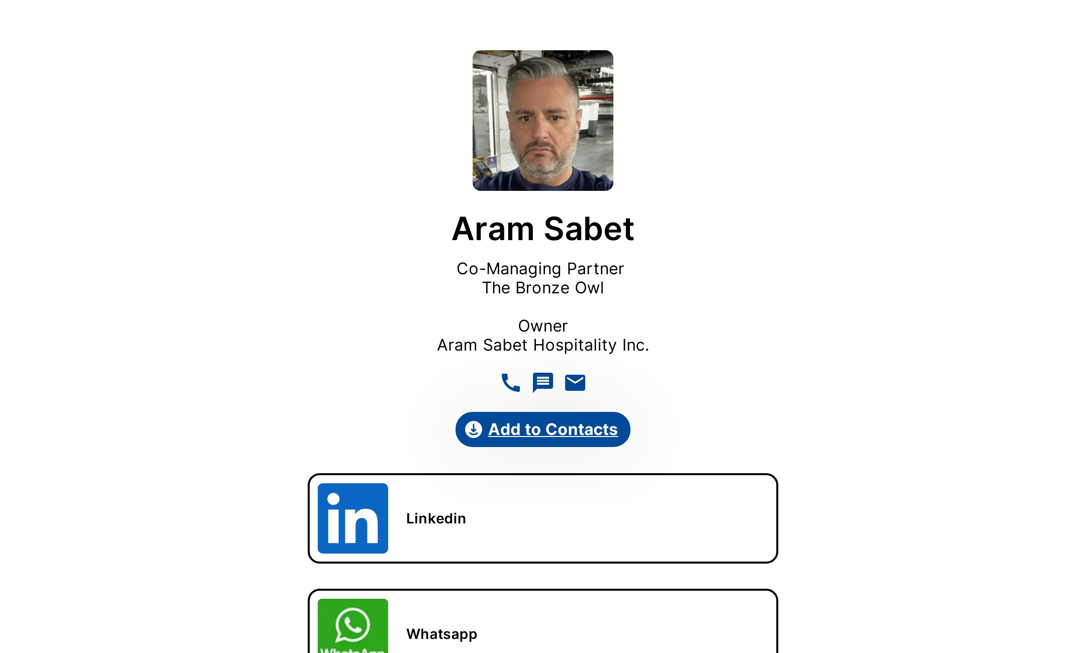 Aram Sabet's Flowpage