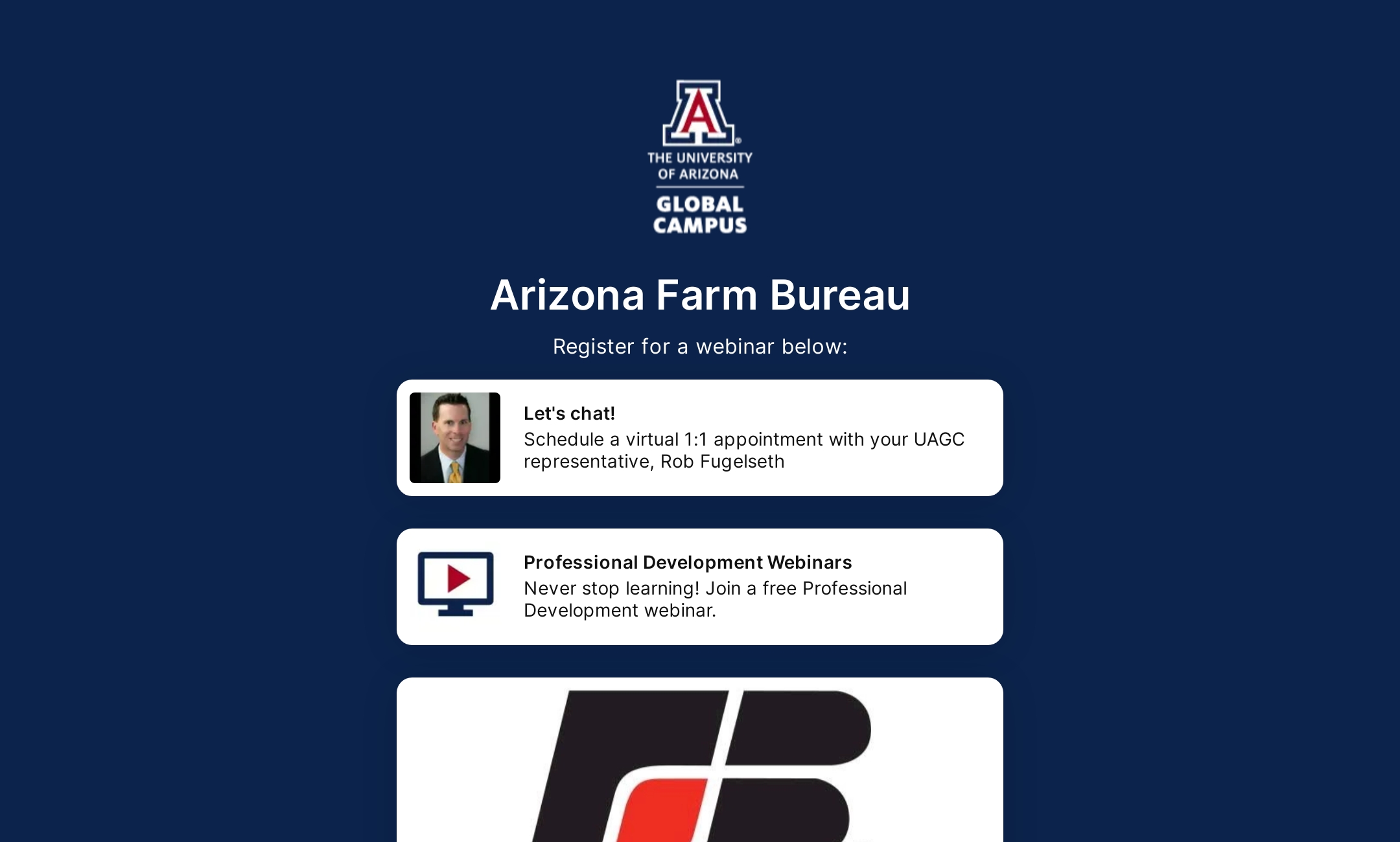 Arizona Farm Bureau 's Flowpage
