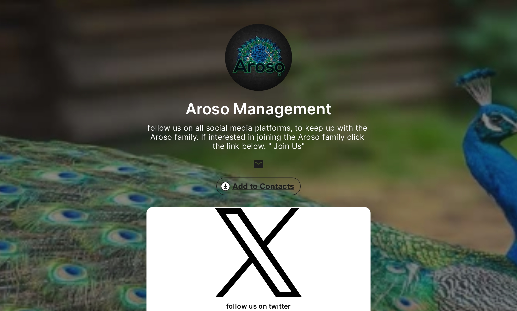 Aroso Management's Flowpage