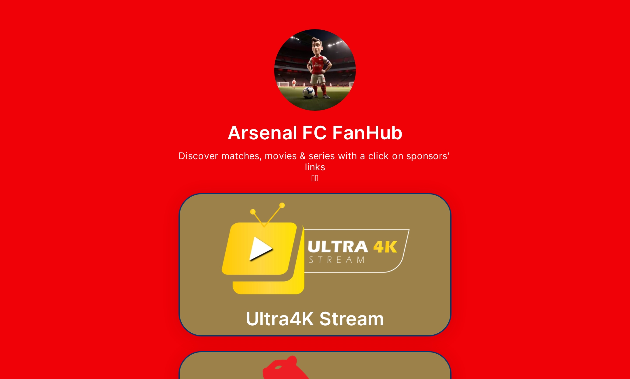 Arsenal FC FanHub's Flowpage
