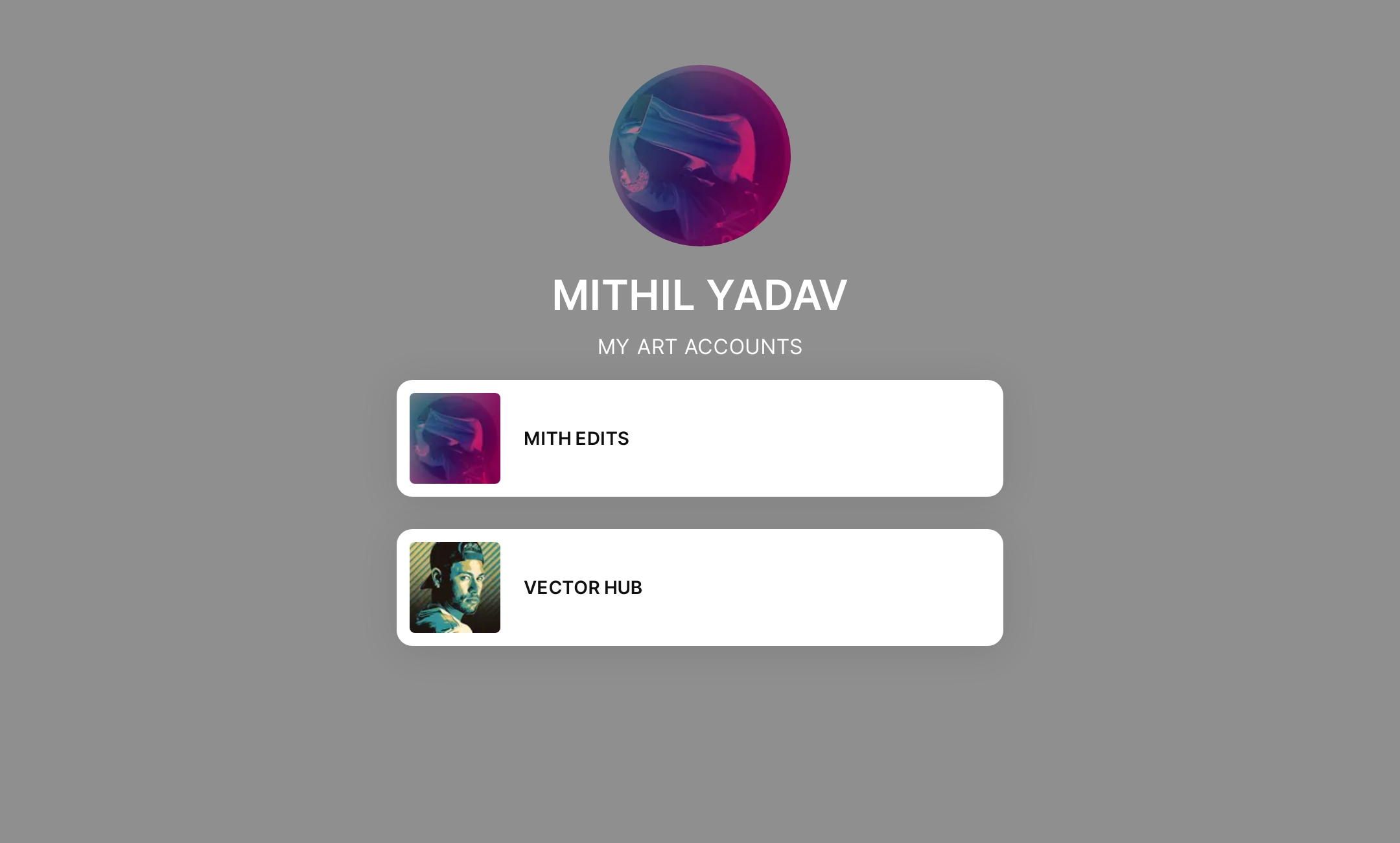 MITHIL YADAV 's Flowpage