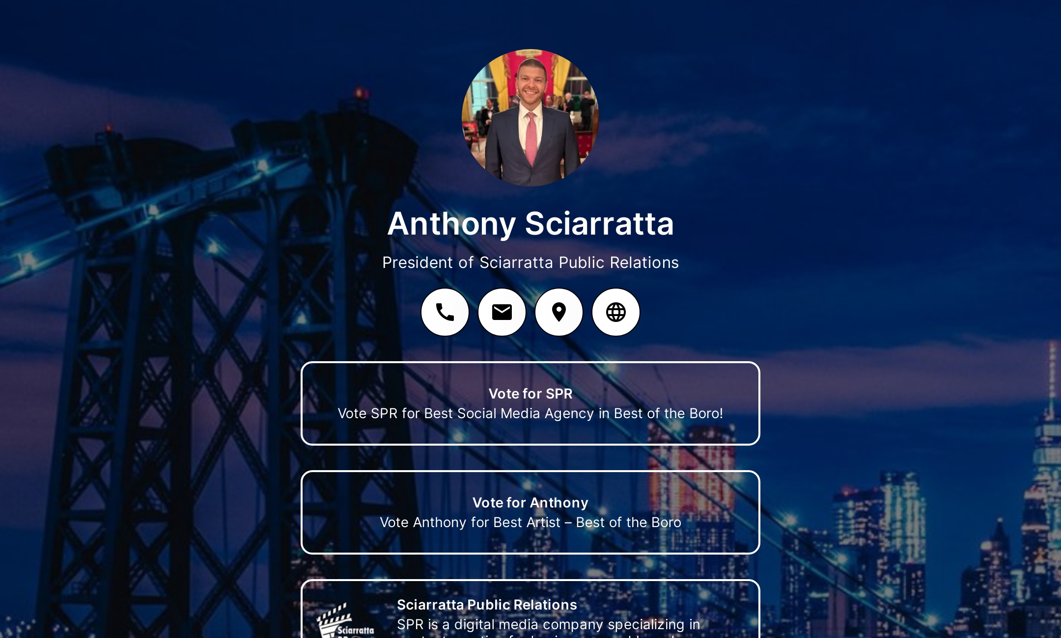 Anthony Sciarratta's Flowpage