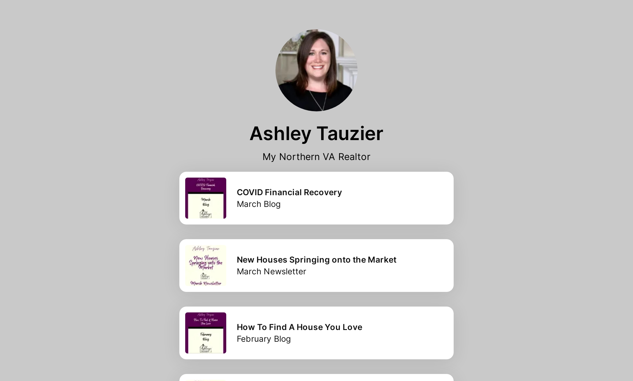 Ashley Tauzier's Flowpage