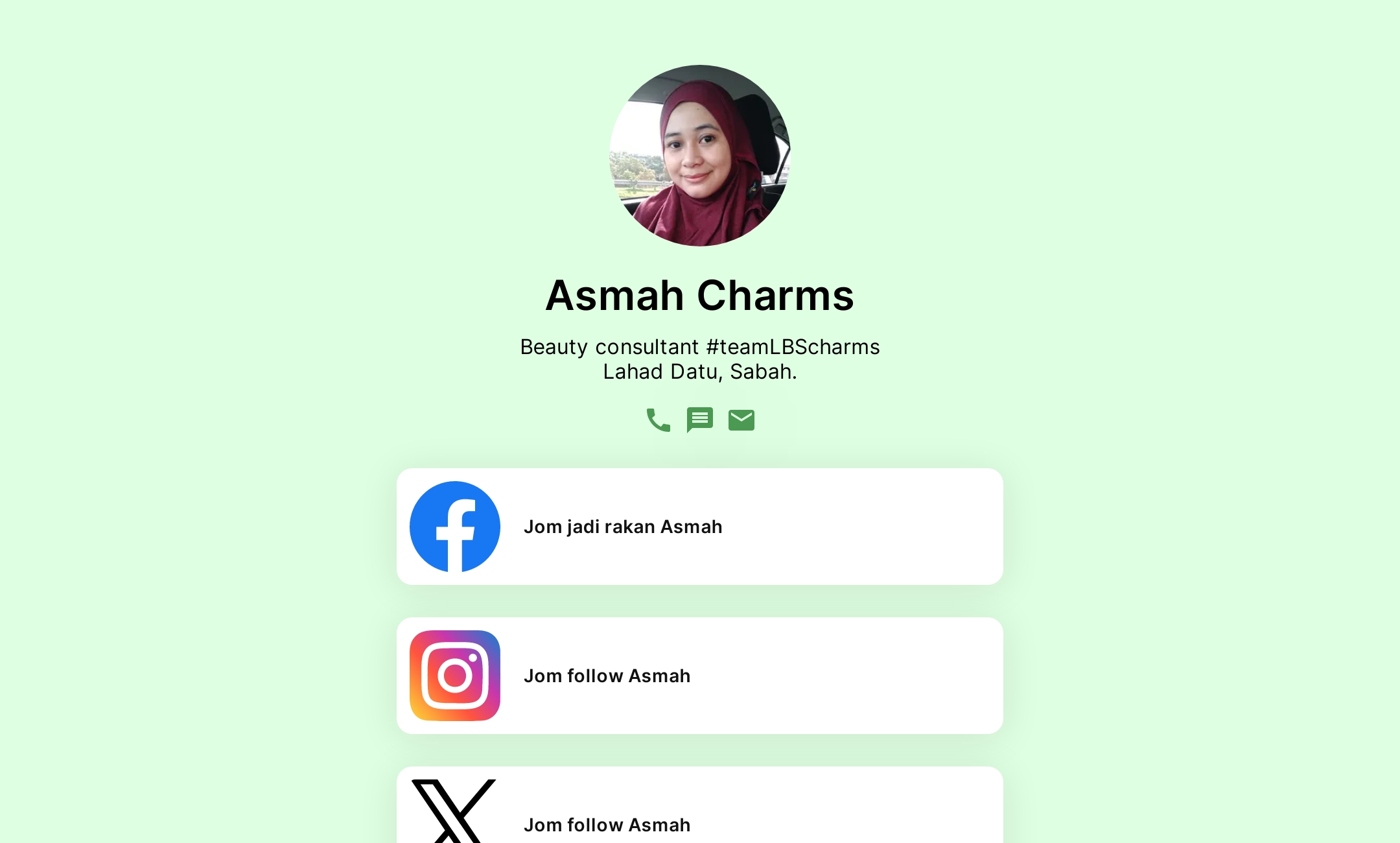 Asmah Charms' Flowpage