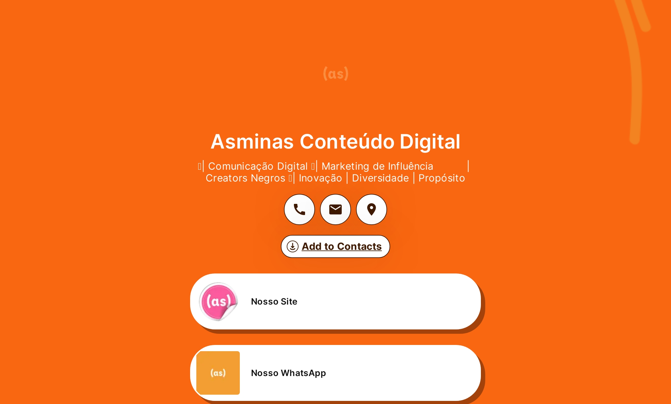 Asminas Conteúdo Digital's Flowpage