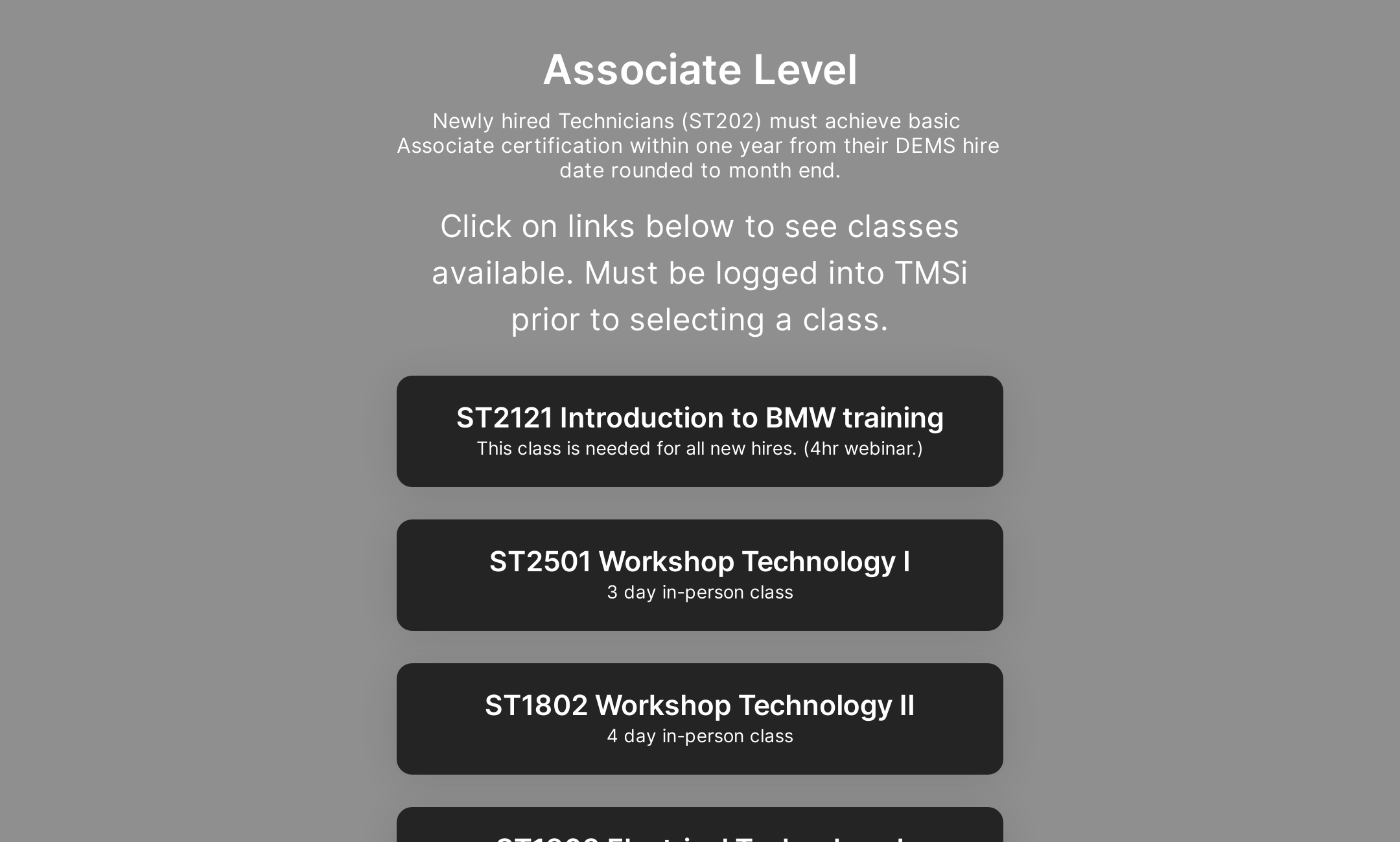Associate Level's Flowpage