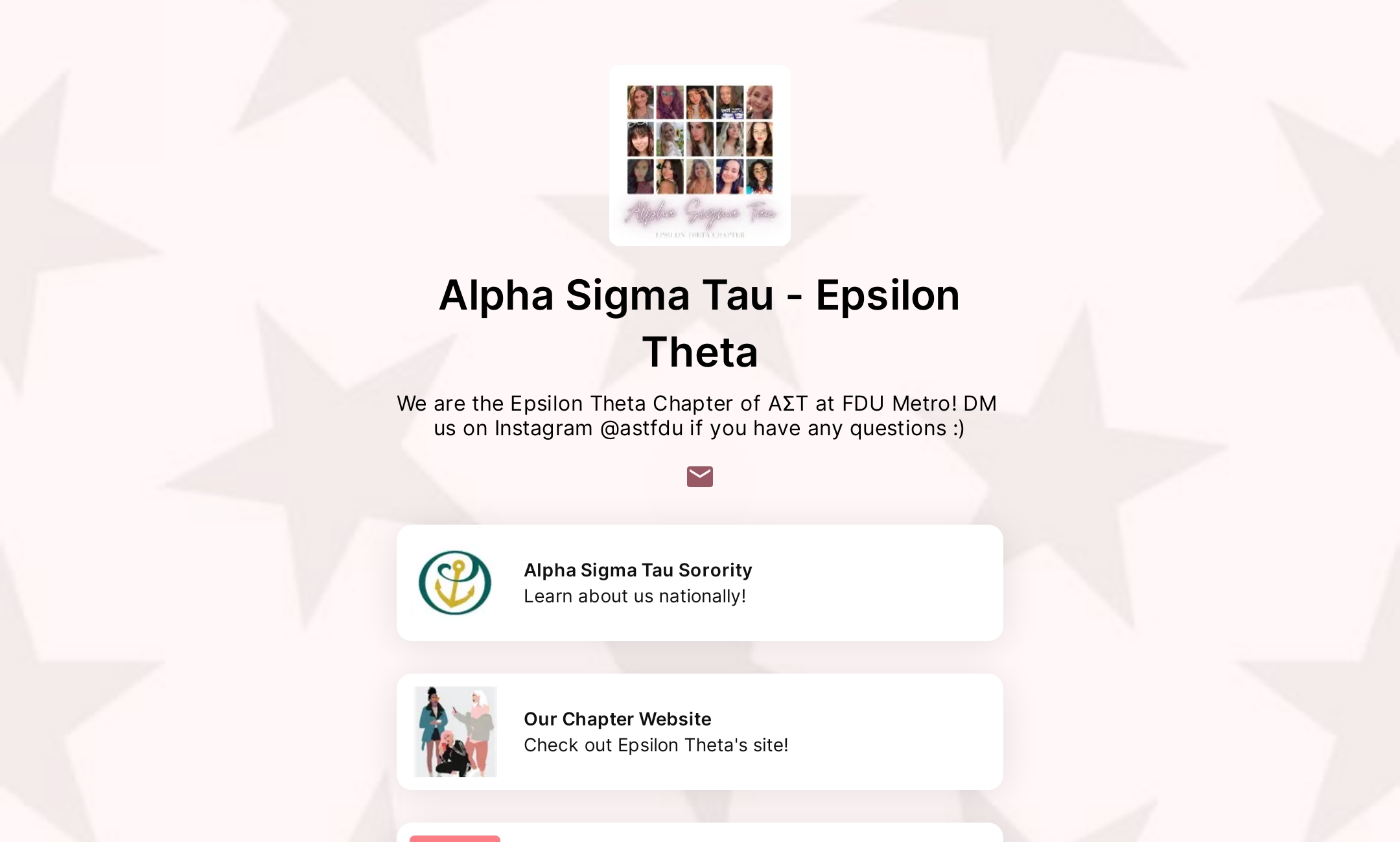 Alpha Sigma Tau - Epsilon Theta's Flowpage