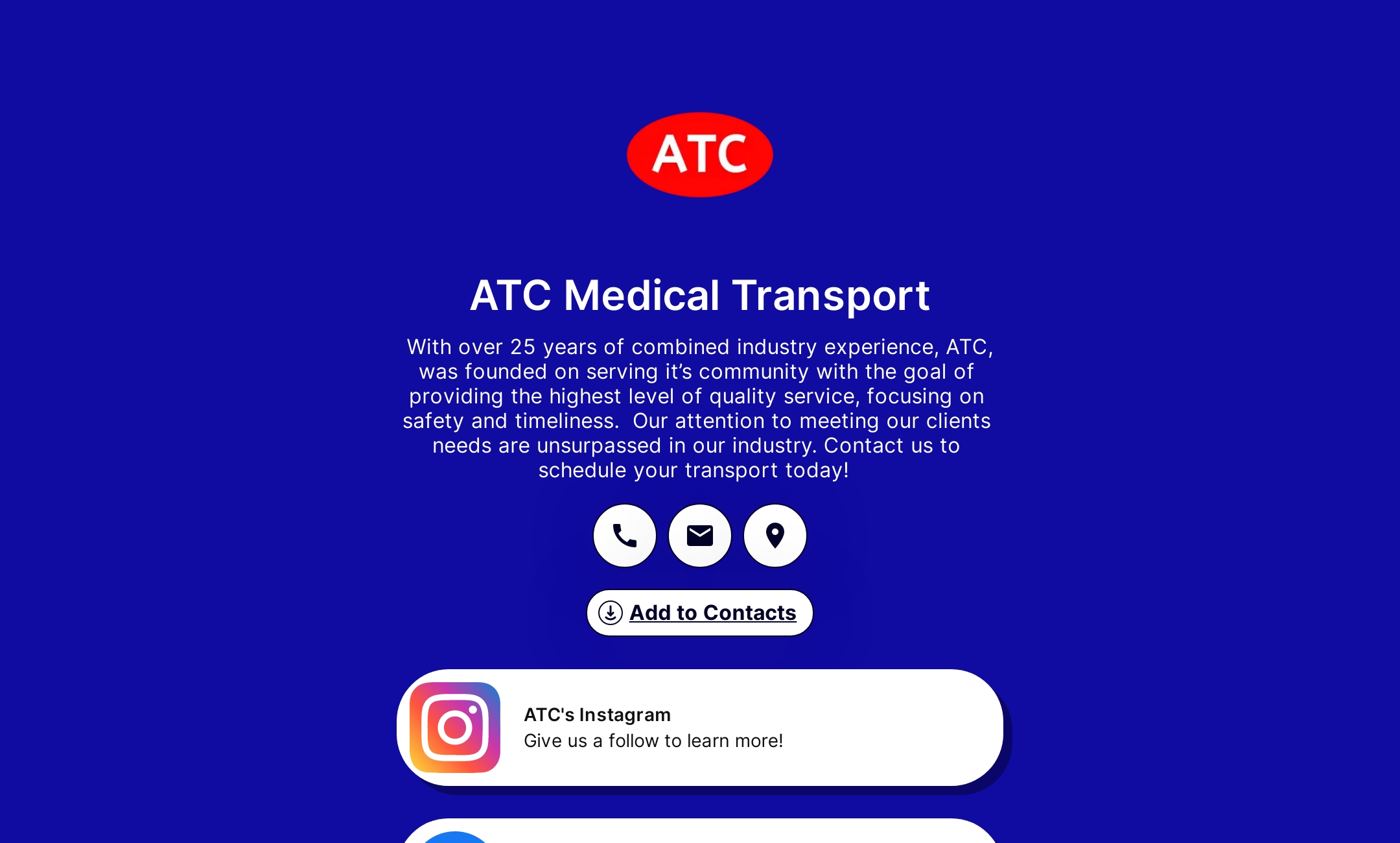ATC Medical Transport's Flowpage