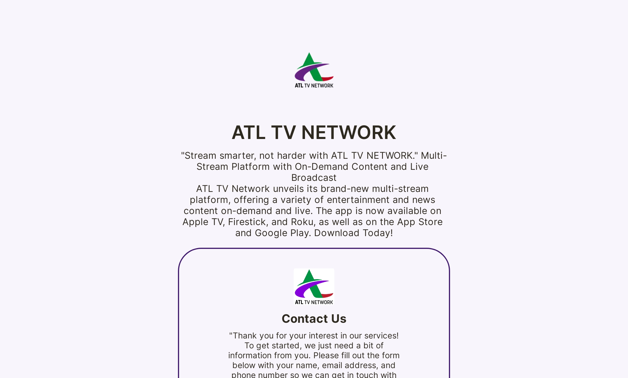 ATL TV NETWORK's Flowpage