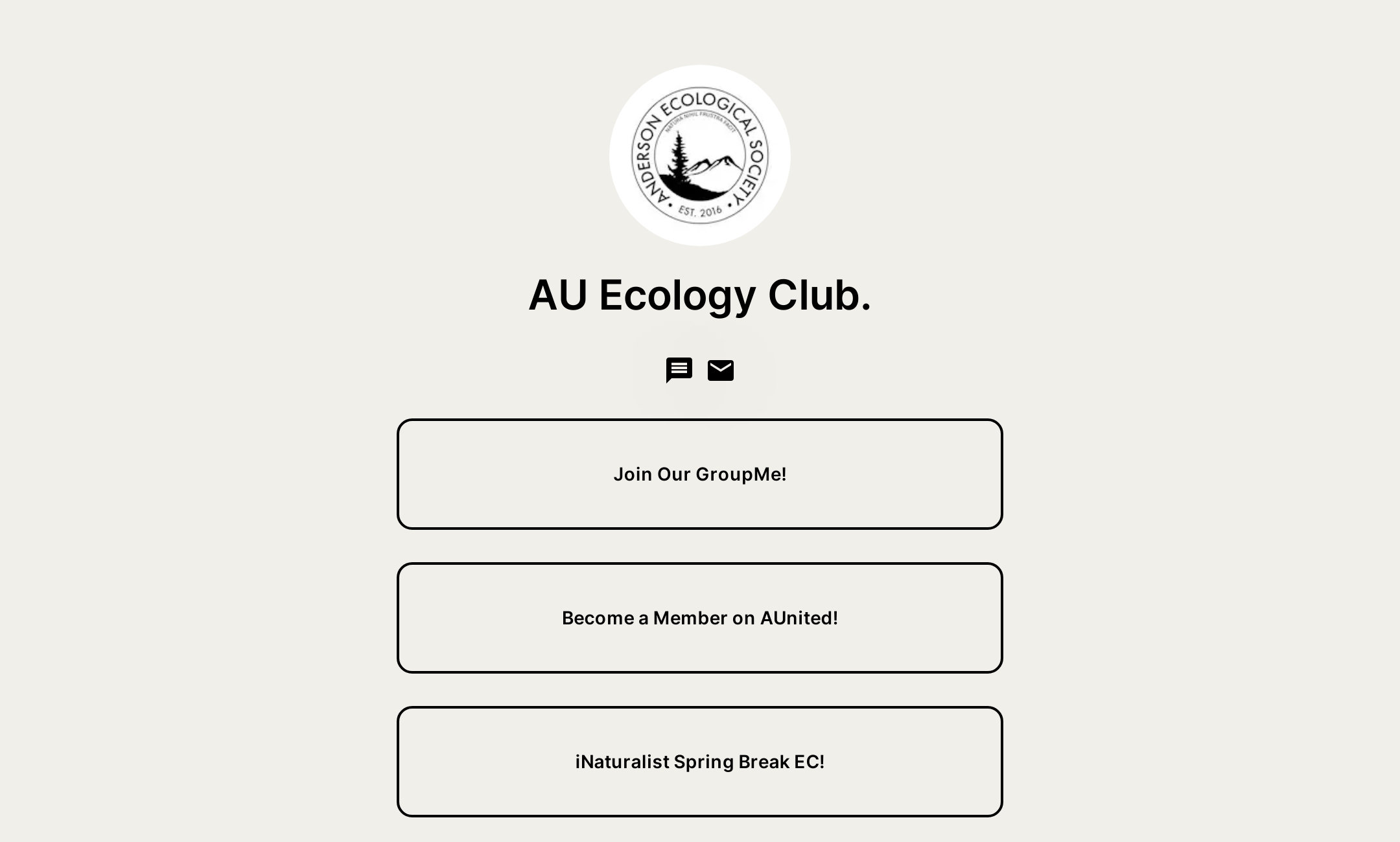 AU Ecology Club.'s Flowpage