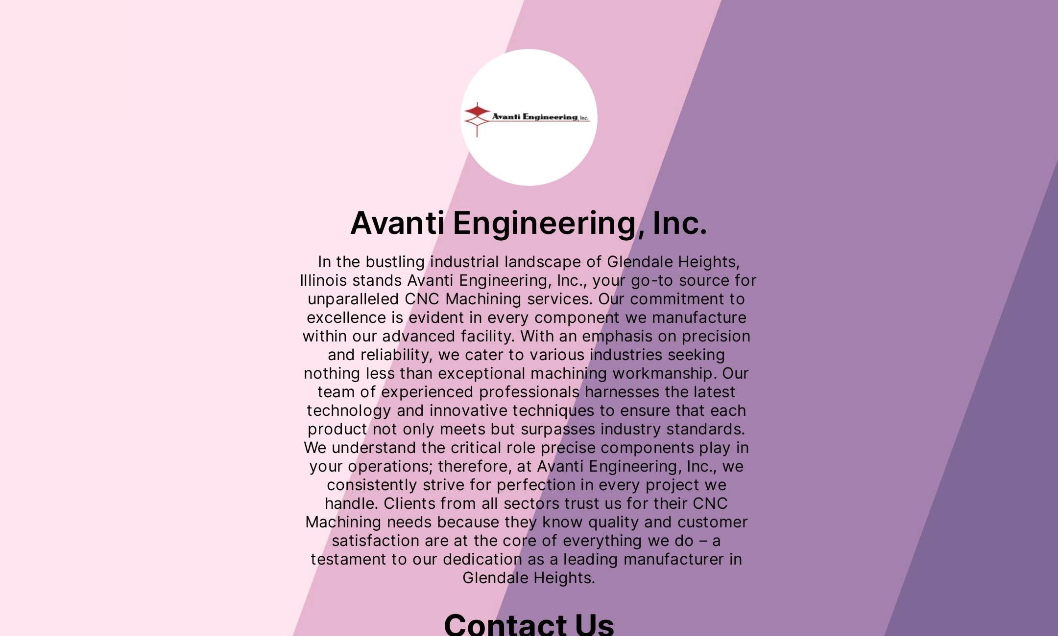 Avanti Engineering, Inc.'s Flowpage