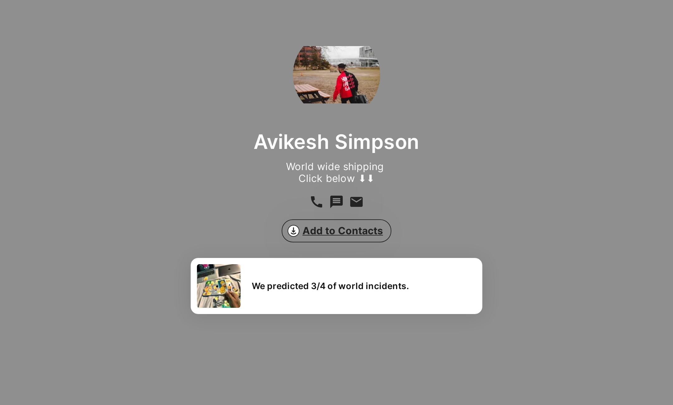 Avikesh Simpson's Flowpage