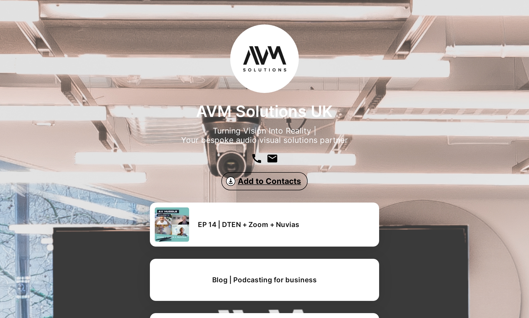 AVM Solutions UK's Flowpage