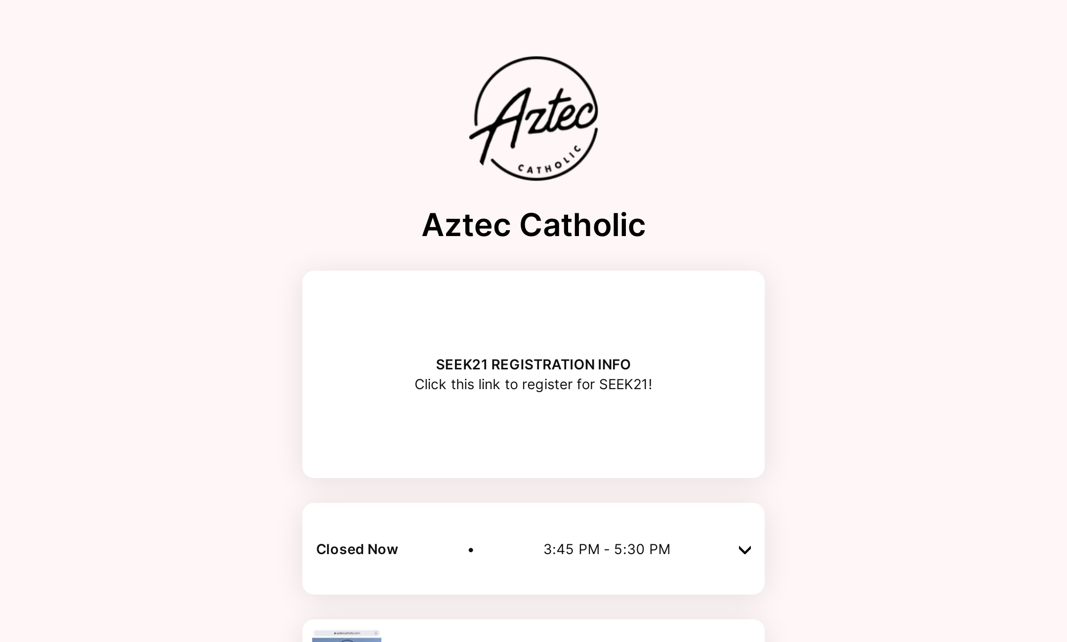 Aztec Catholic's Flowpage