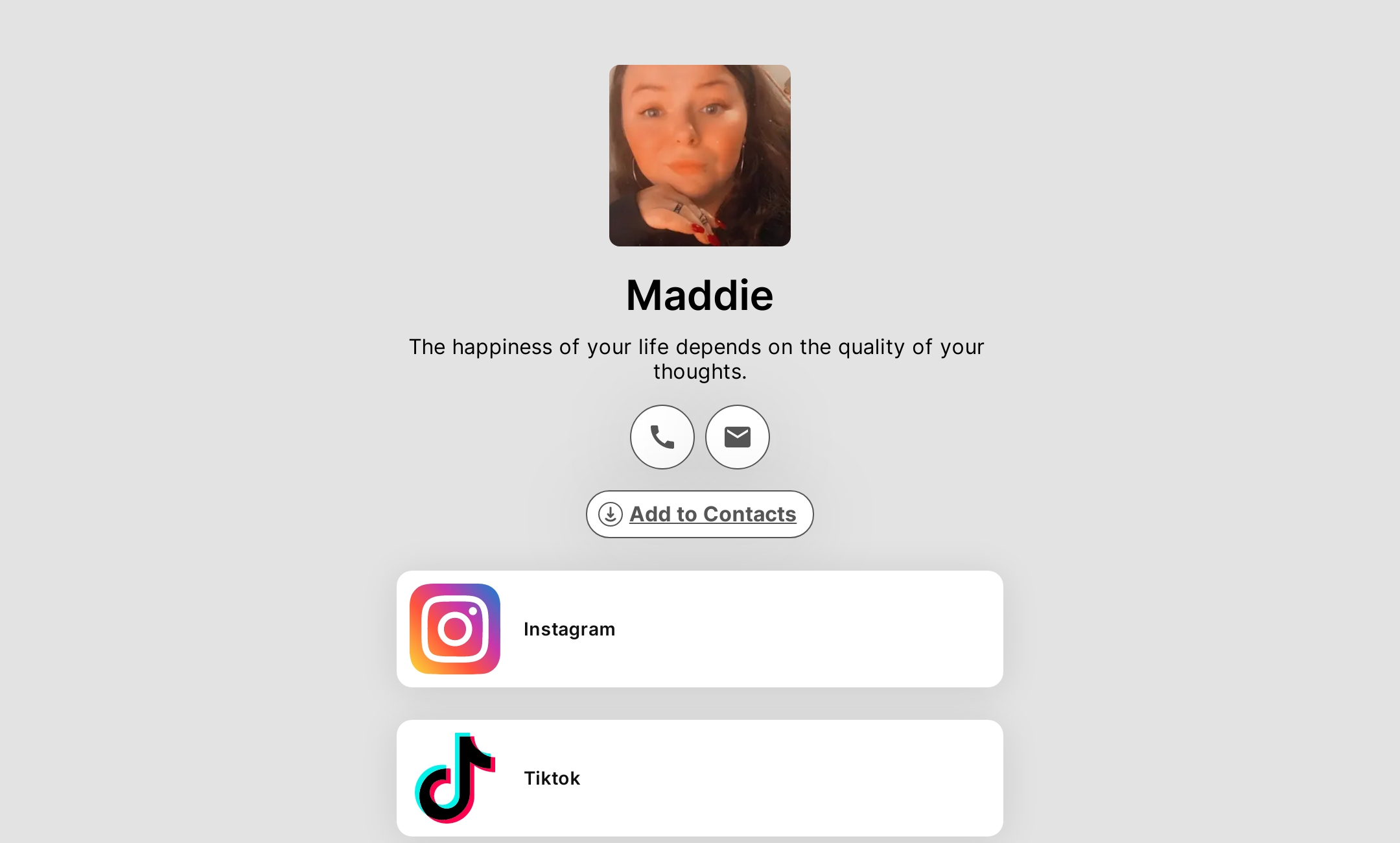 Maddie's Flowpage