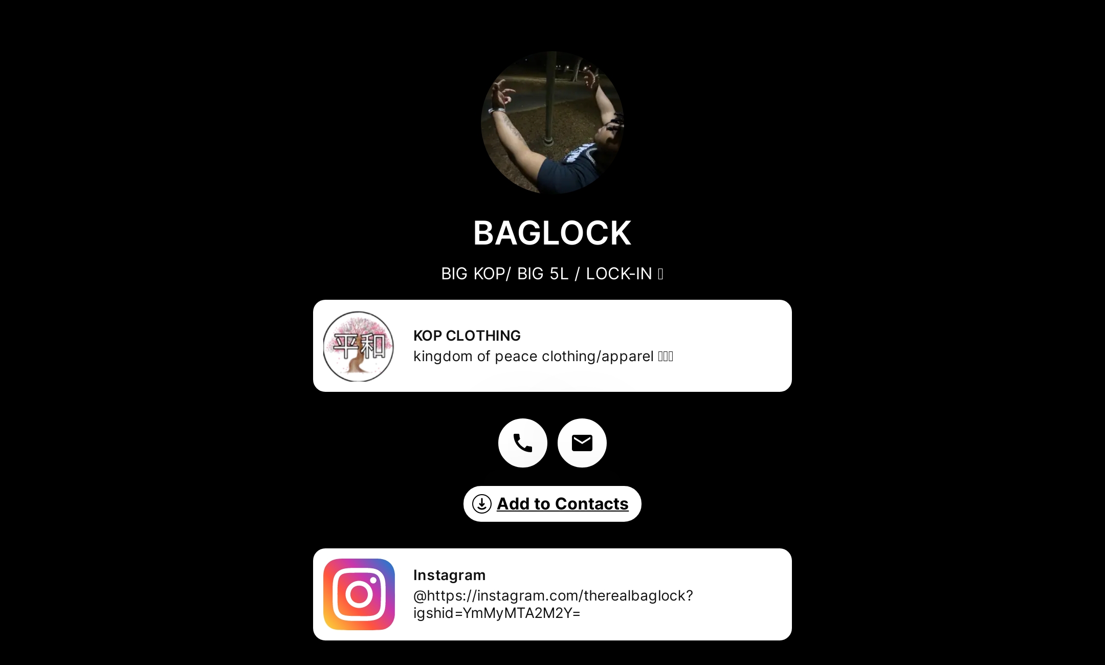 BAGLOCK's Flowpage