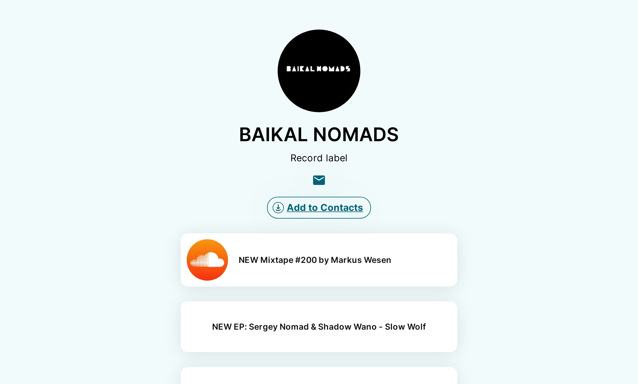 BAIKAL NOMADS's Flowpage