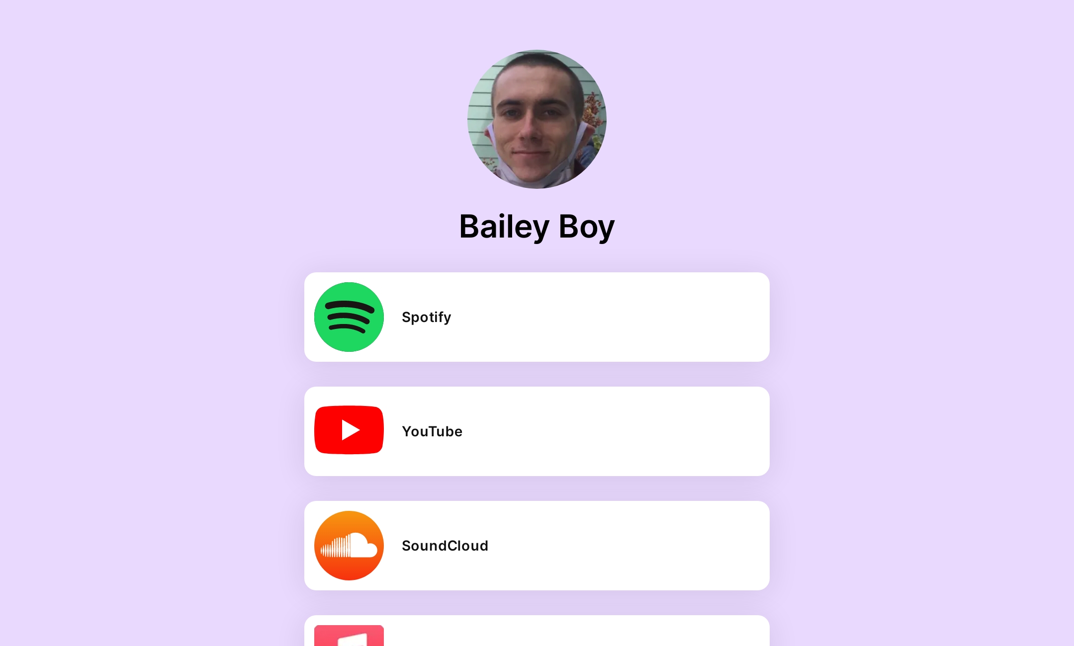 Bailey Boy's Flowpage