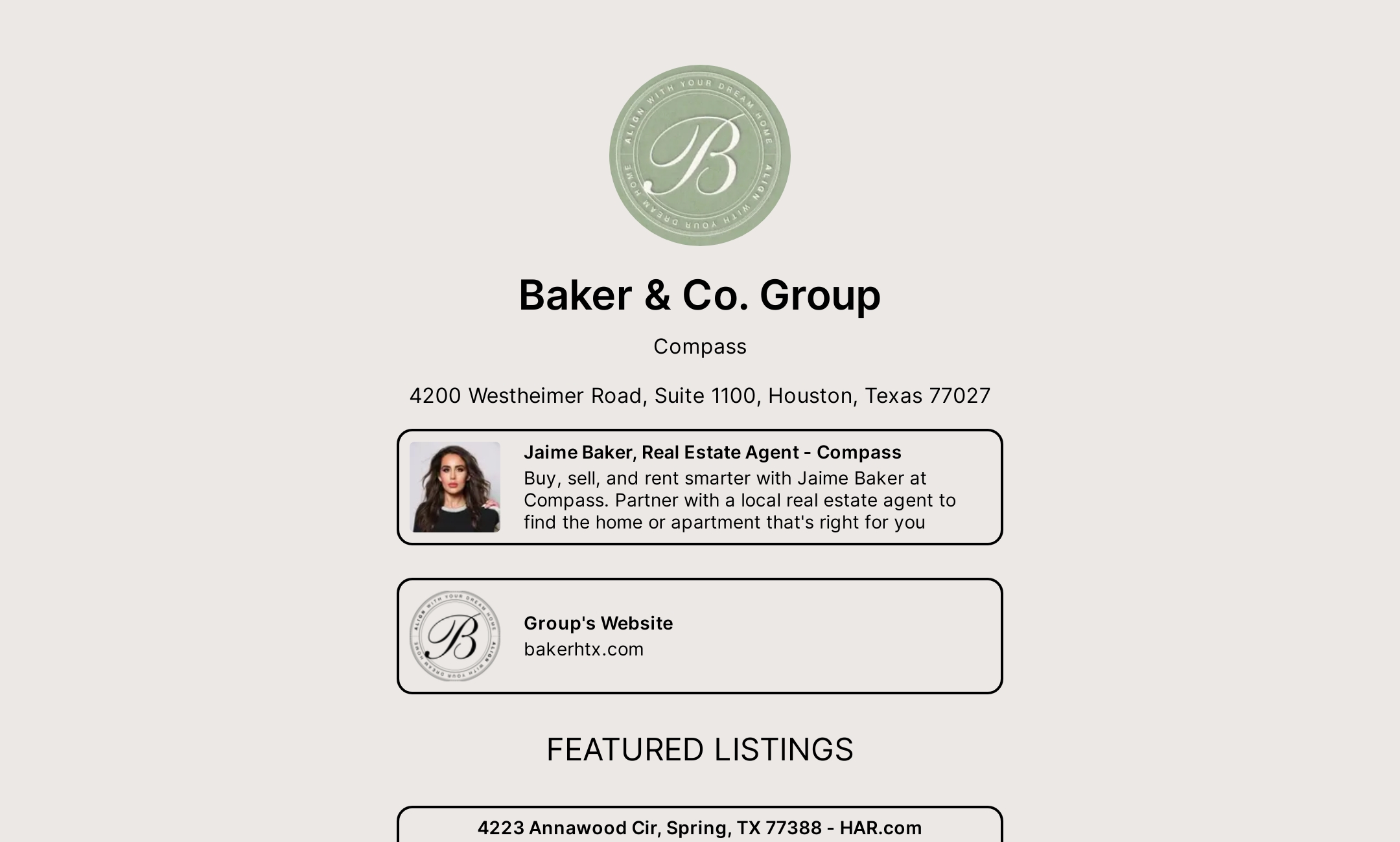 Baker & Co. Group's Flowpage