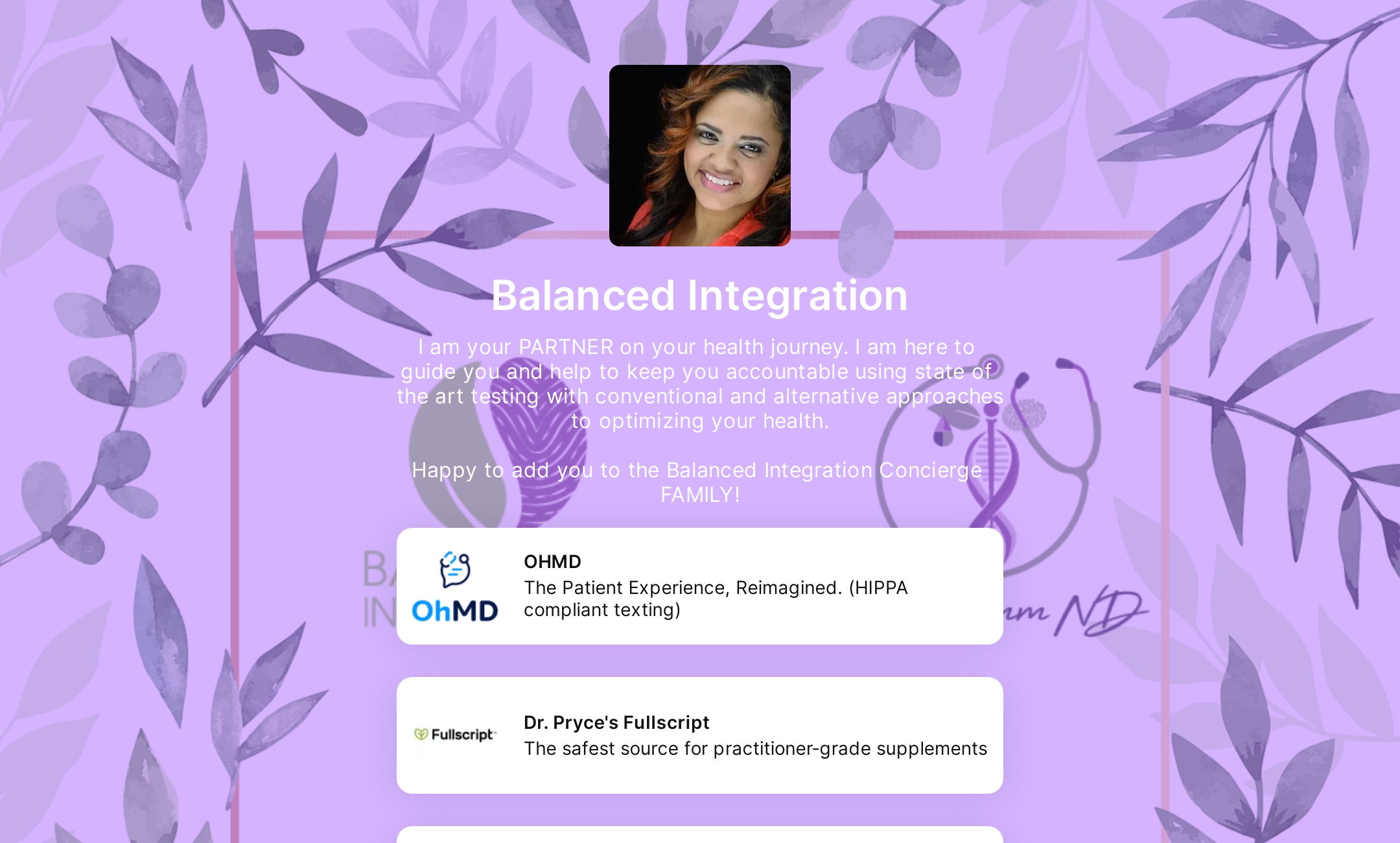 Balanced Integration's Flowpage
