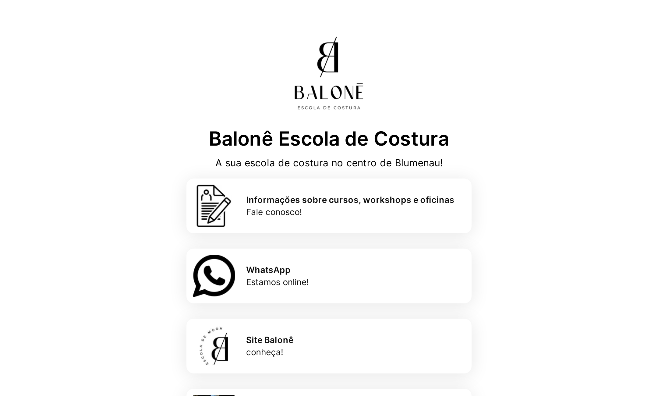 Balonê Escola de Costura's Flowpage