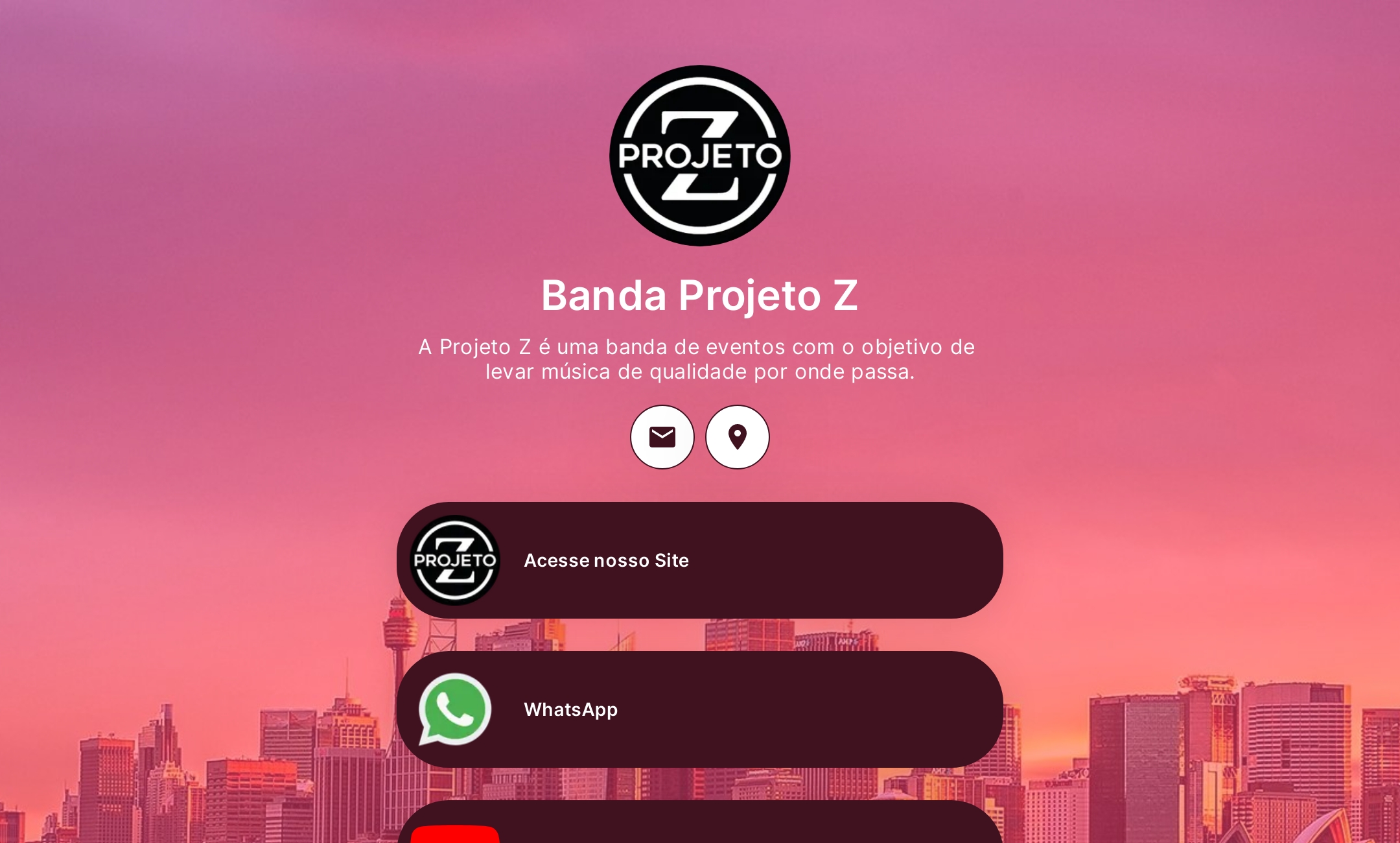 Banda Projeto Z's Flowpage
