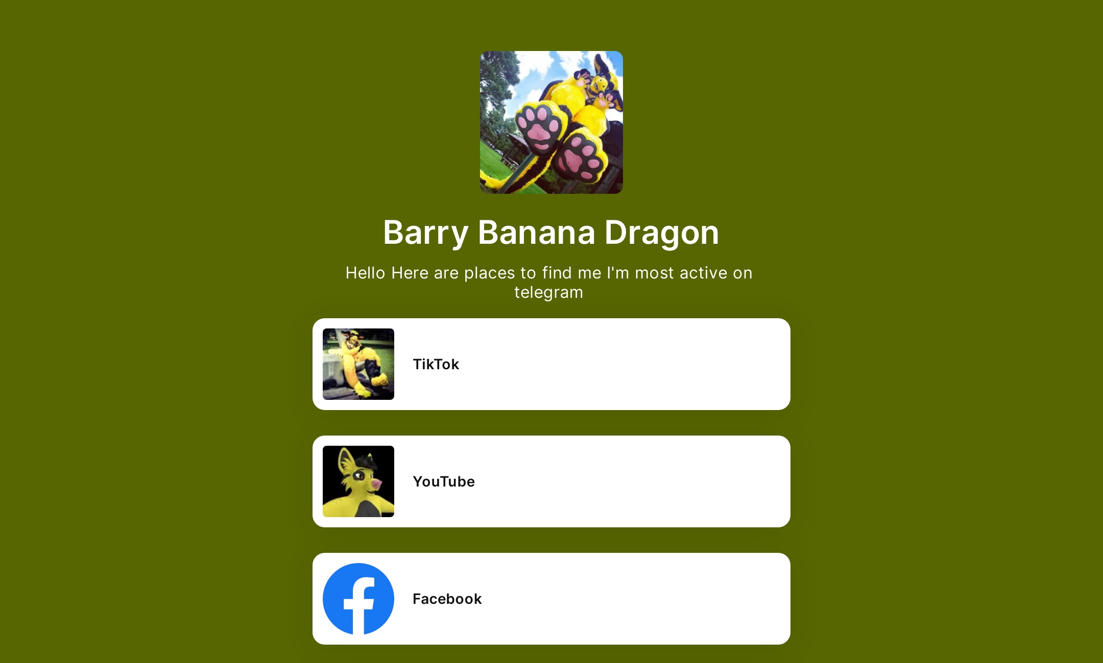 Barry Banana Dragon's Flowpage