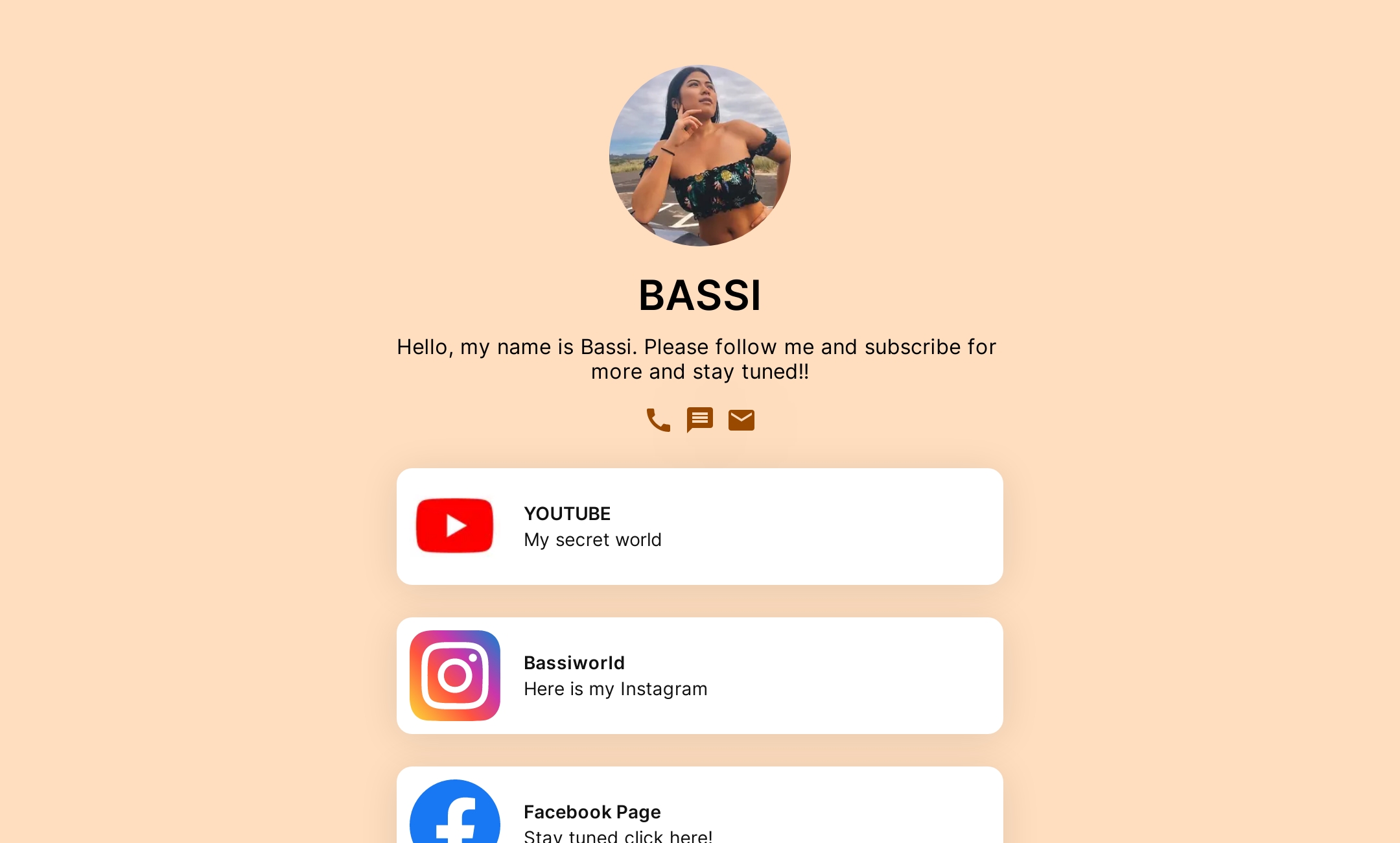 BASSI's Flowpage