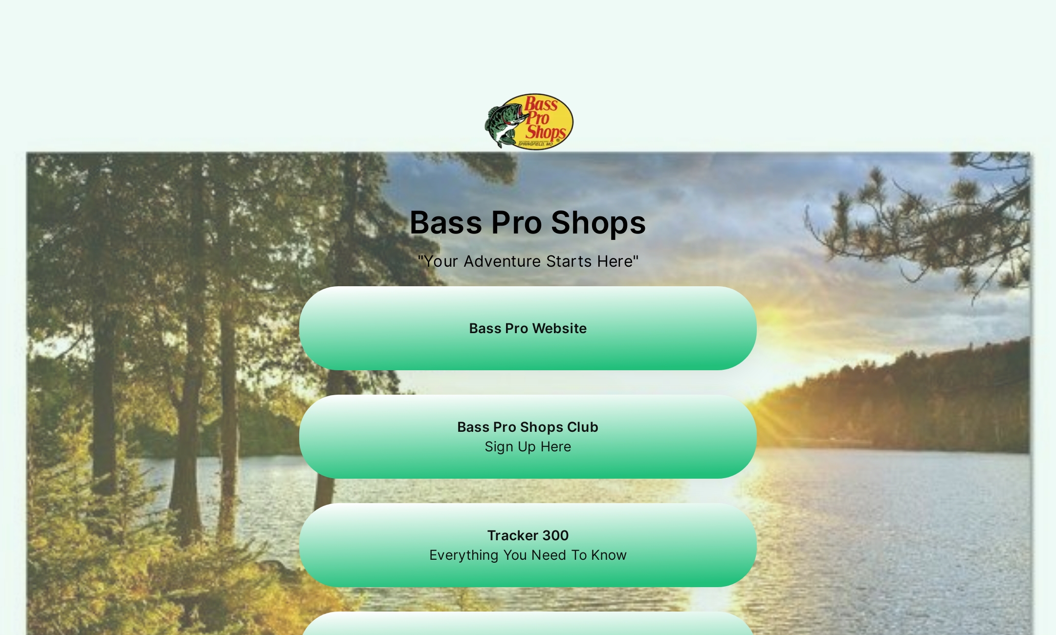 Bass Pro Shops' Flowpage