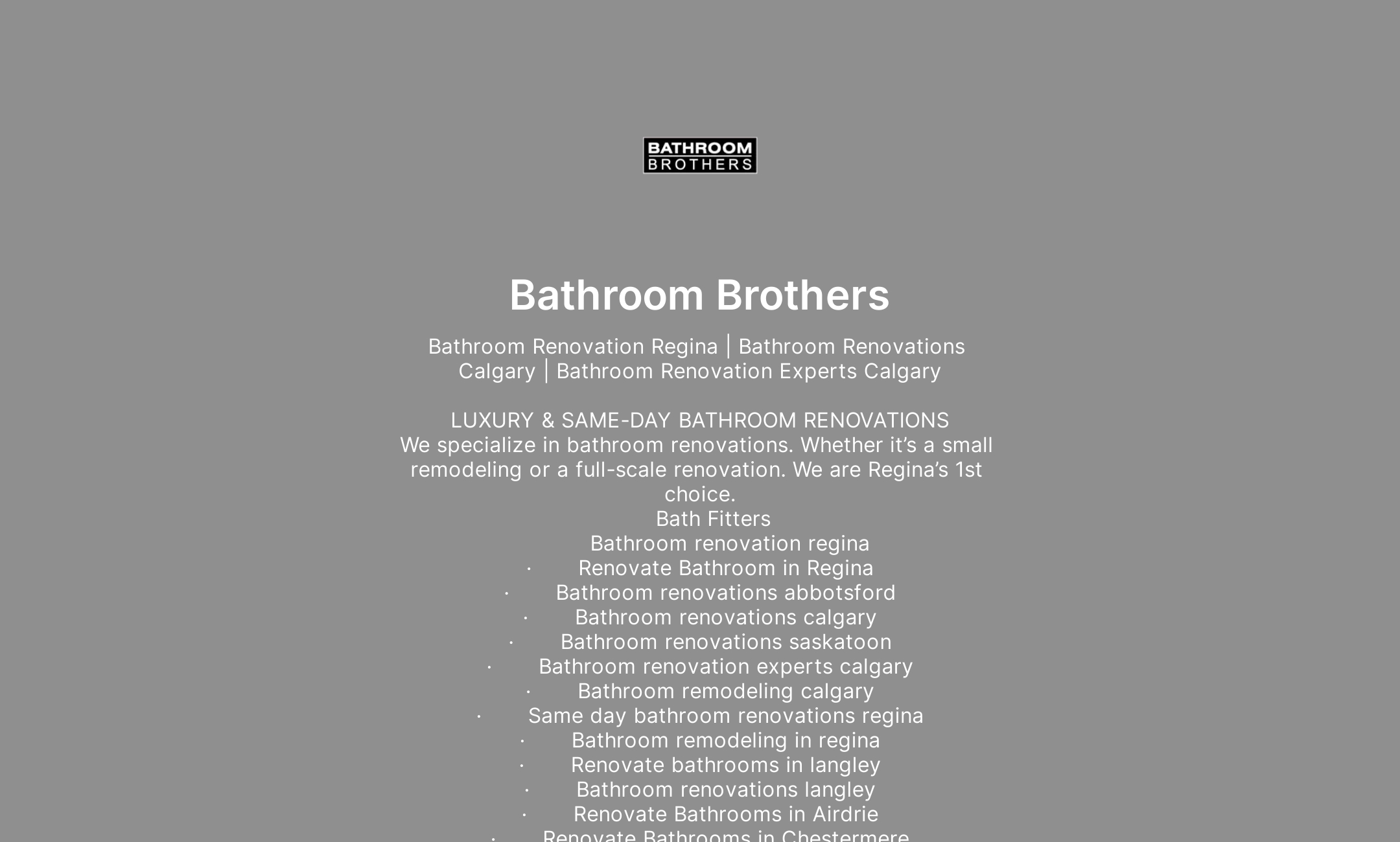 Bathroom Brothers' Flowpage