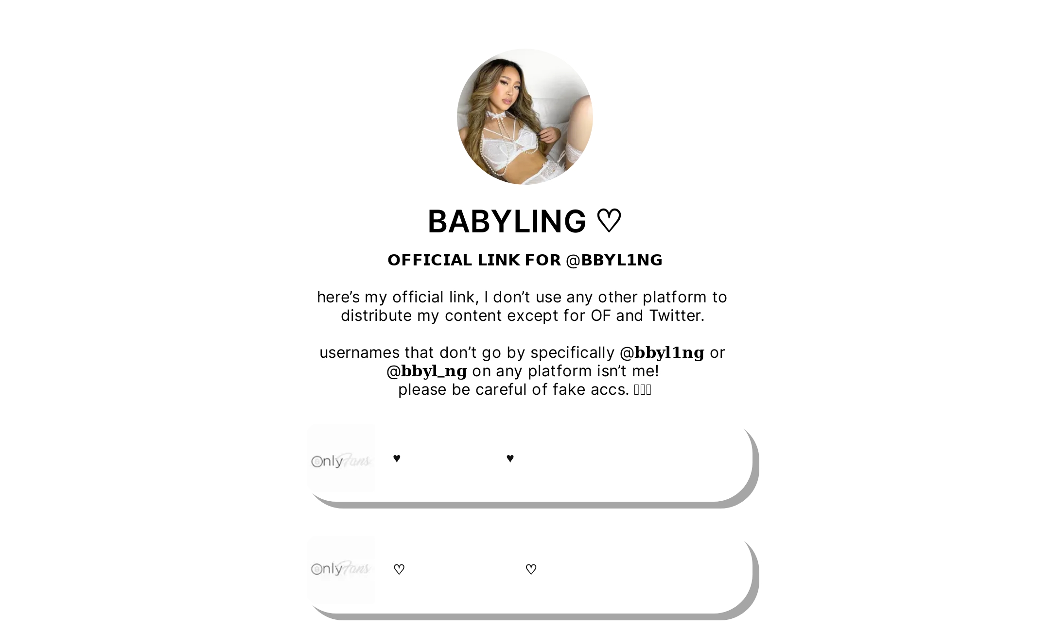 BABYLING ♡'s Flowpage