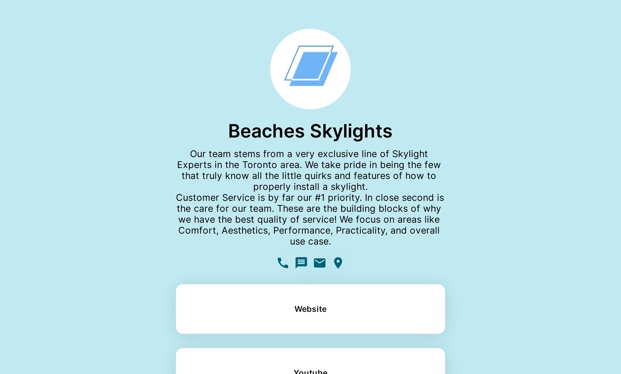Beaches Skylights' Flowpage
