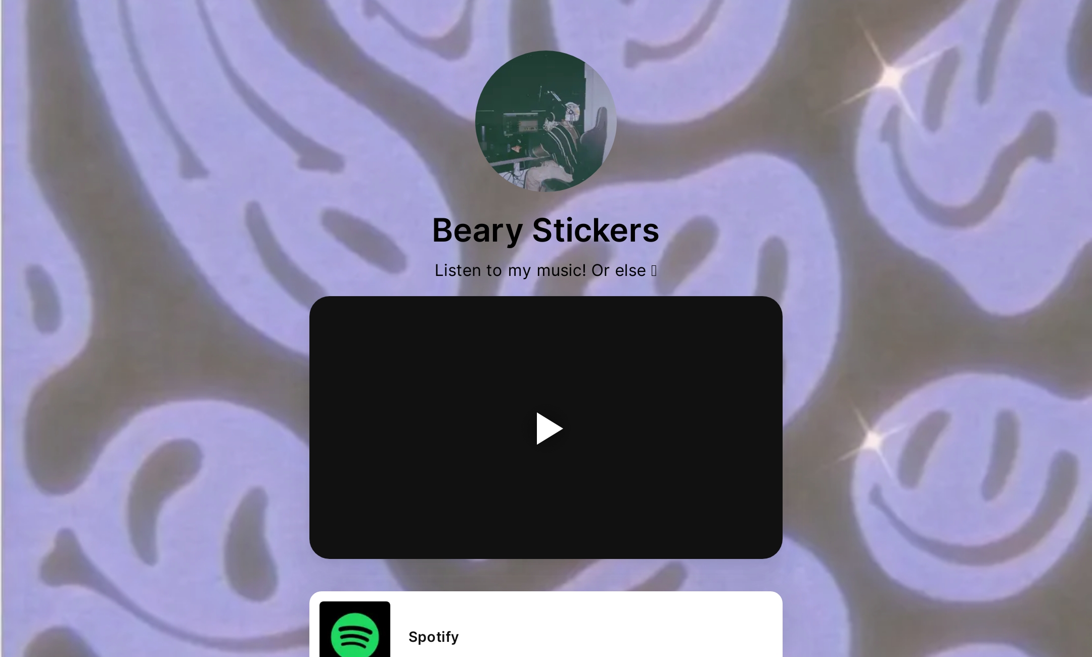 Beary Stickers' Flowpage