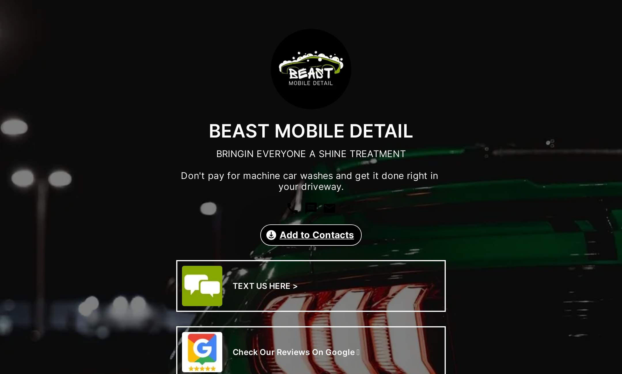 Beast Mobile Detailing