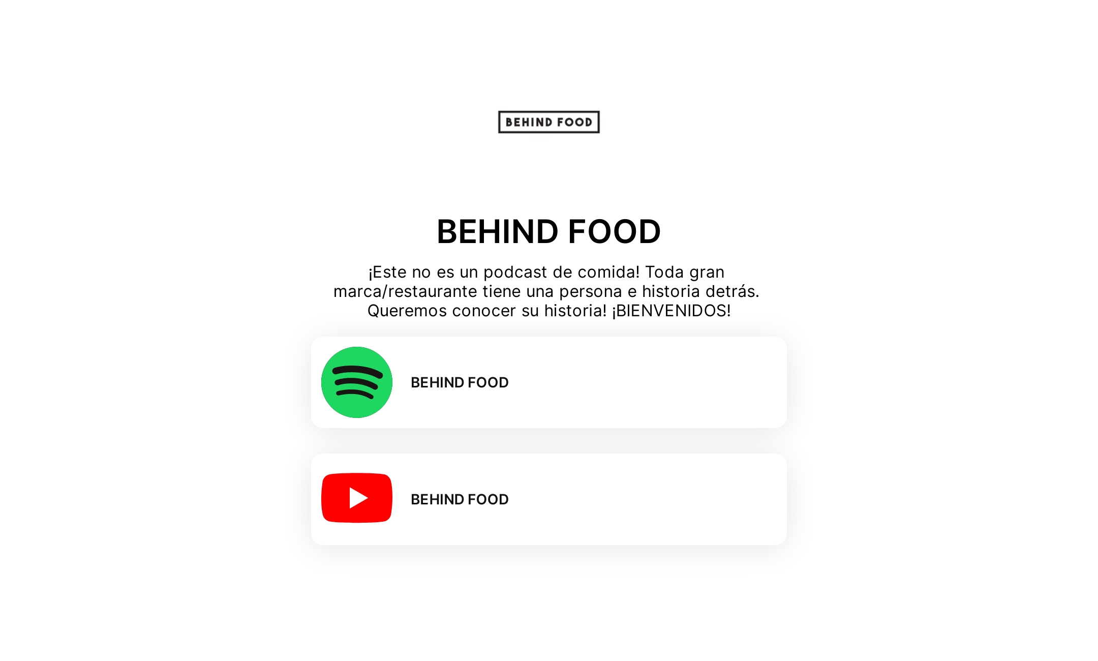 BEHIND FOOD's Flowpage