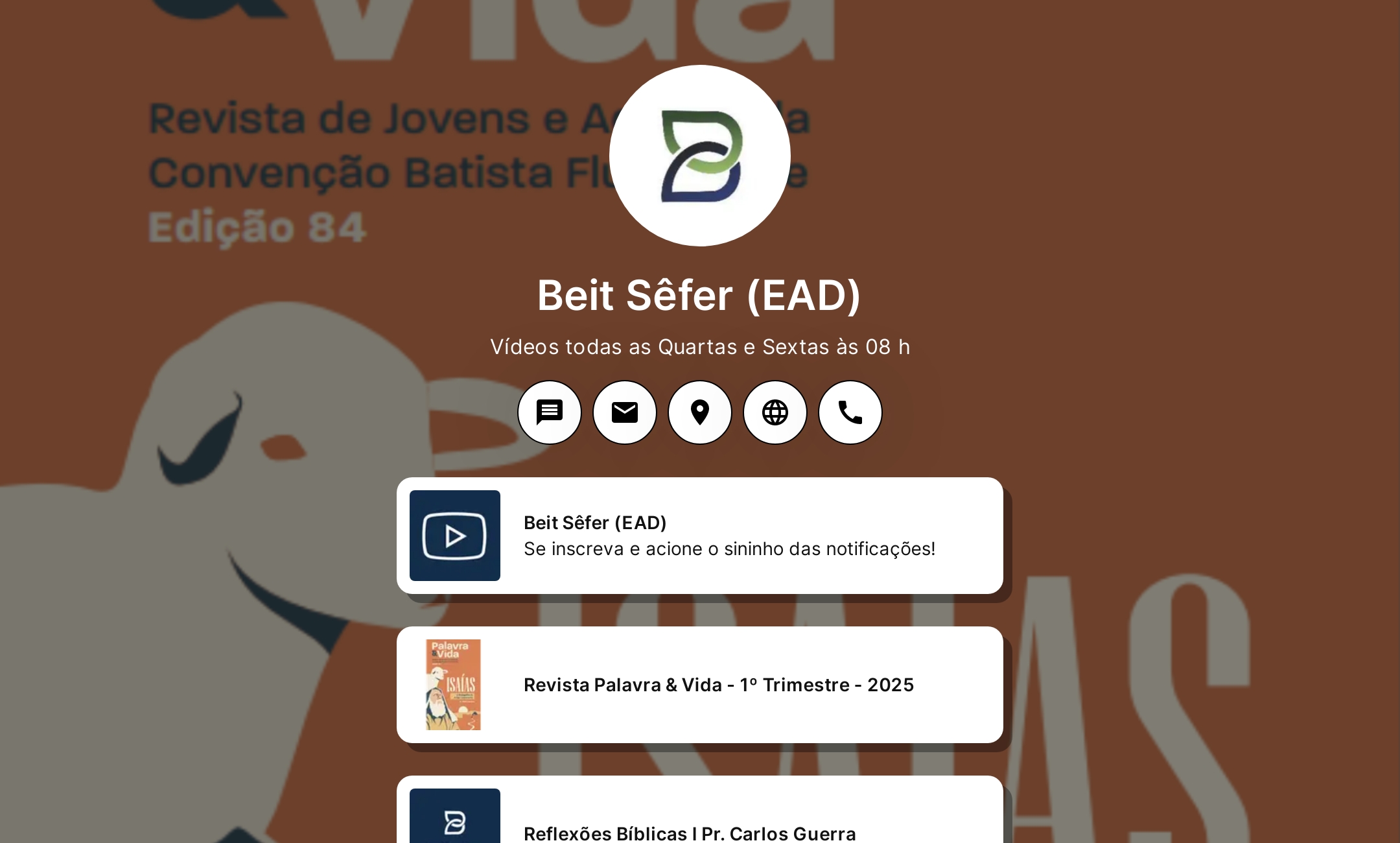 Beit Sêfer (EAD)'s Flowpage