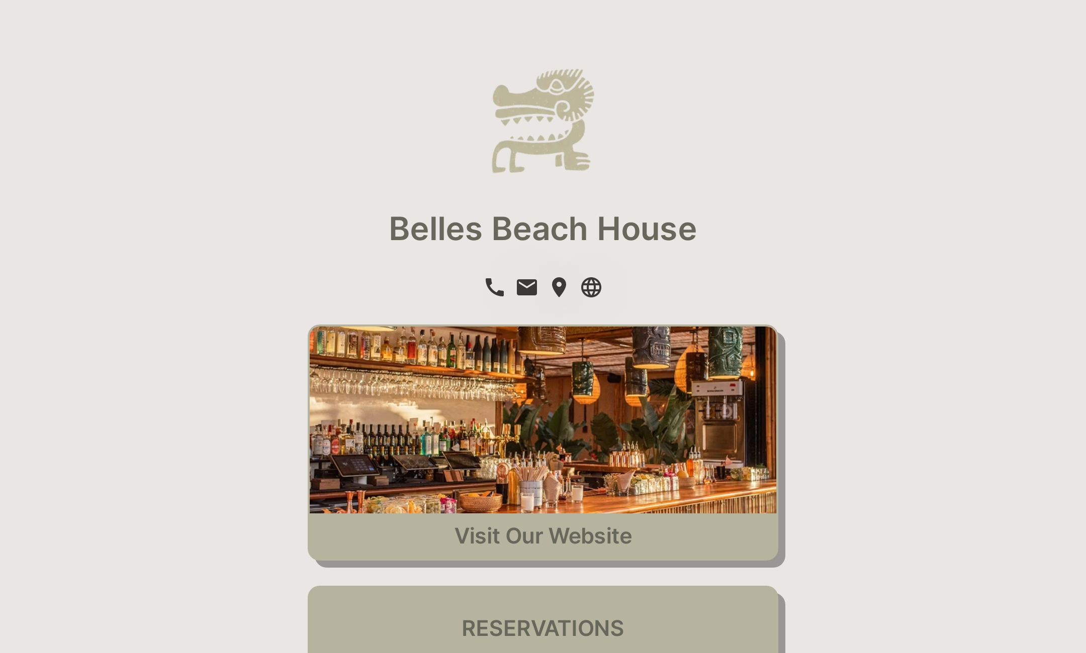 Belles Beach House's Flowpage