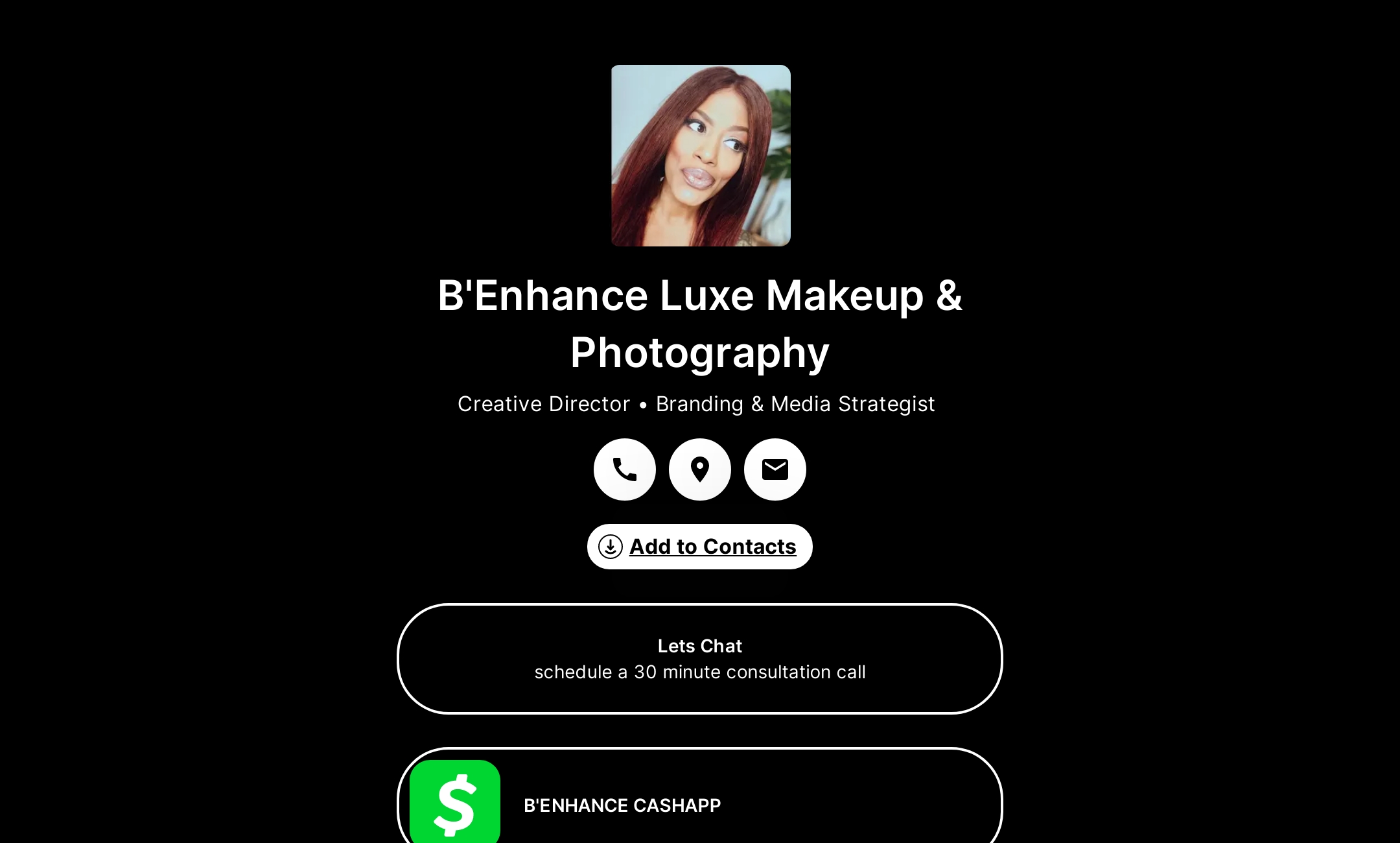 B'Enhance Luxe Makeup & Photography 's Flowpage