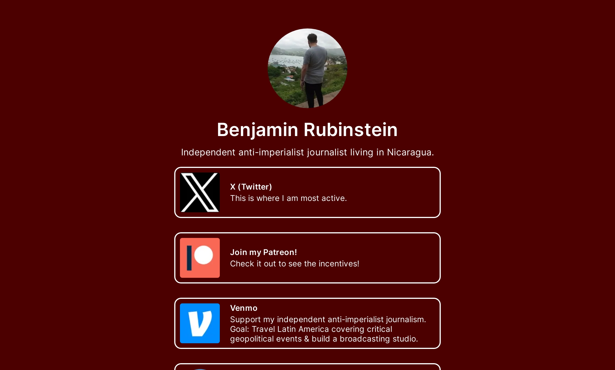 Benjamin Rubinstein's Flowpage