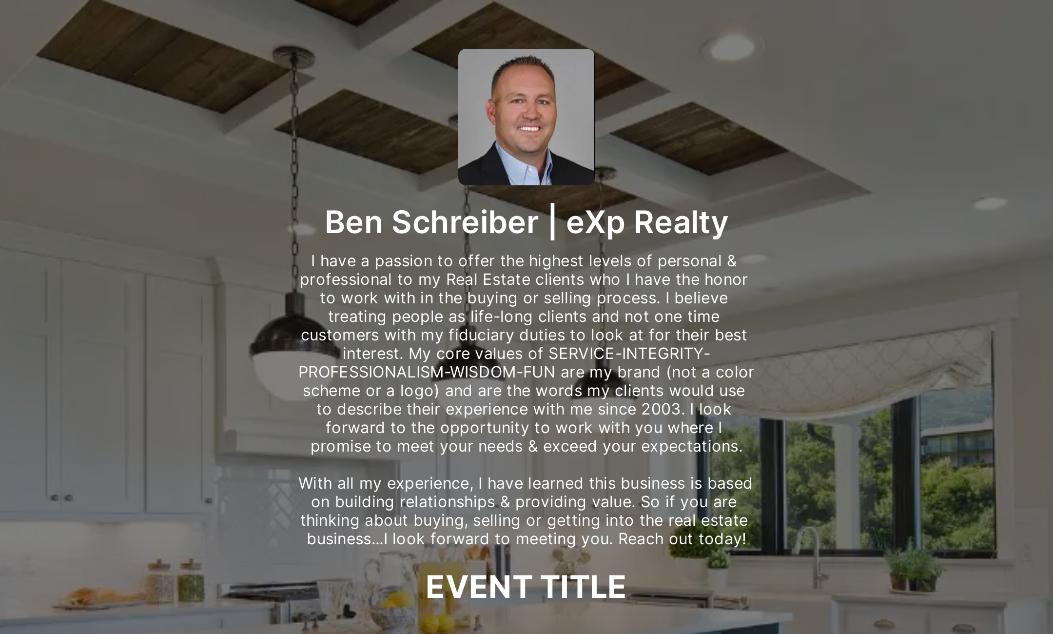 Ben Schreiber | eXp Realty's Flowpage