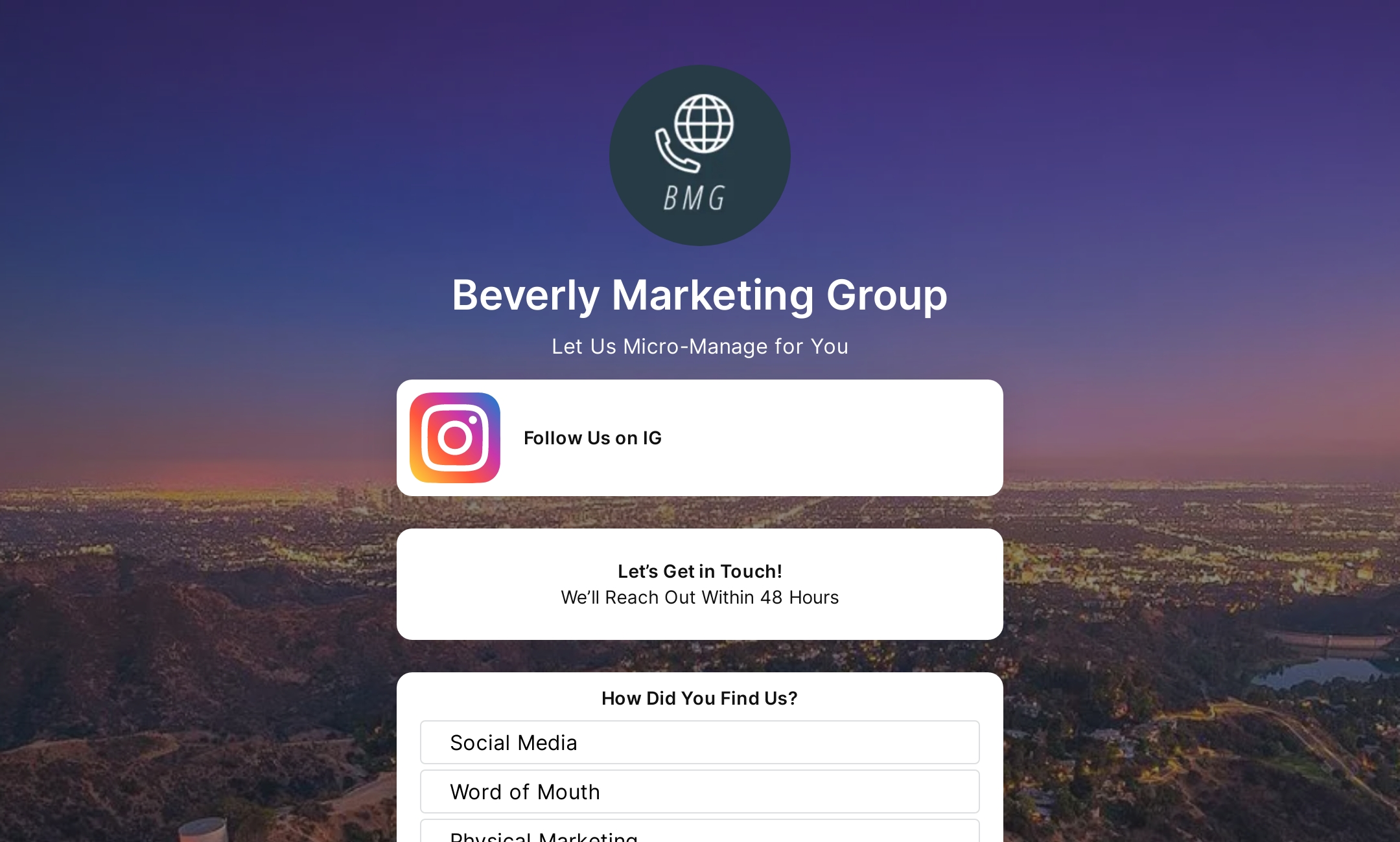 Beverly Marketing Group's Flowpage