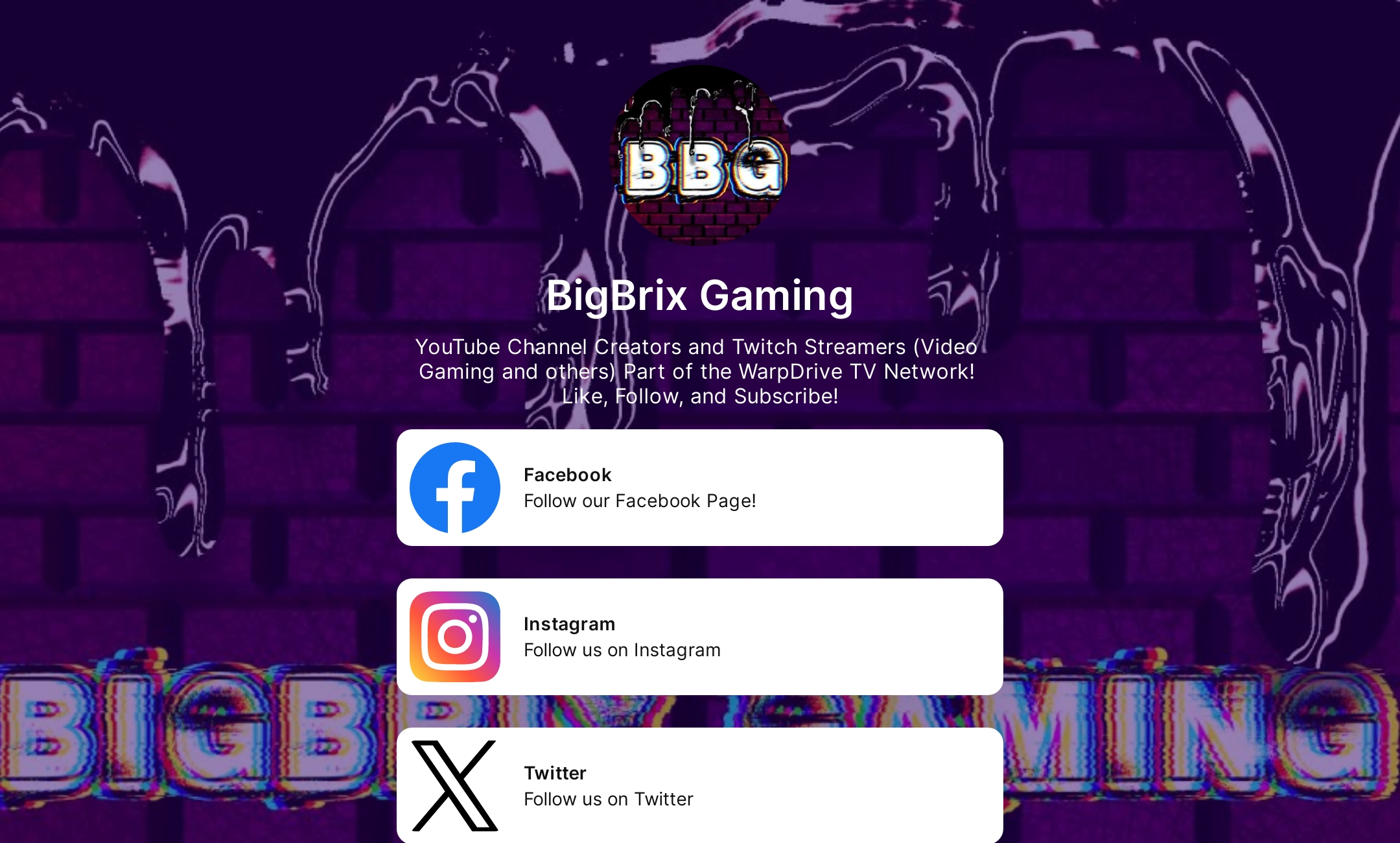 BigBrix Gaming's Flowpage