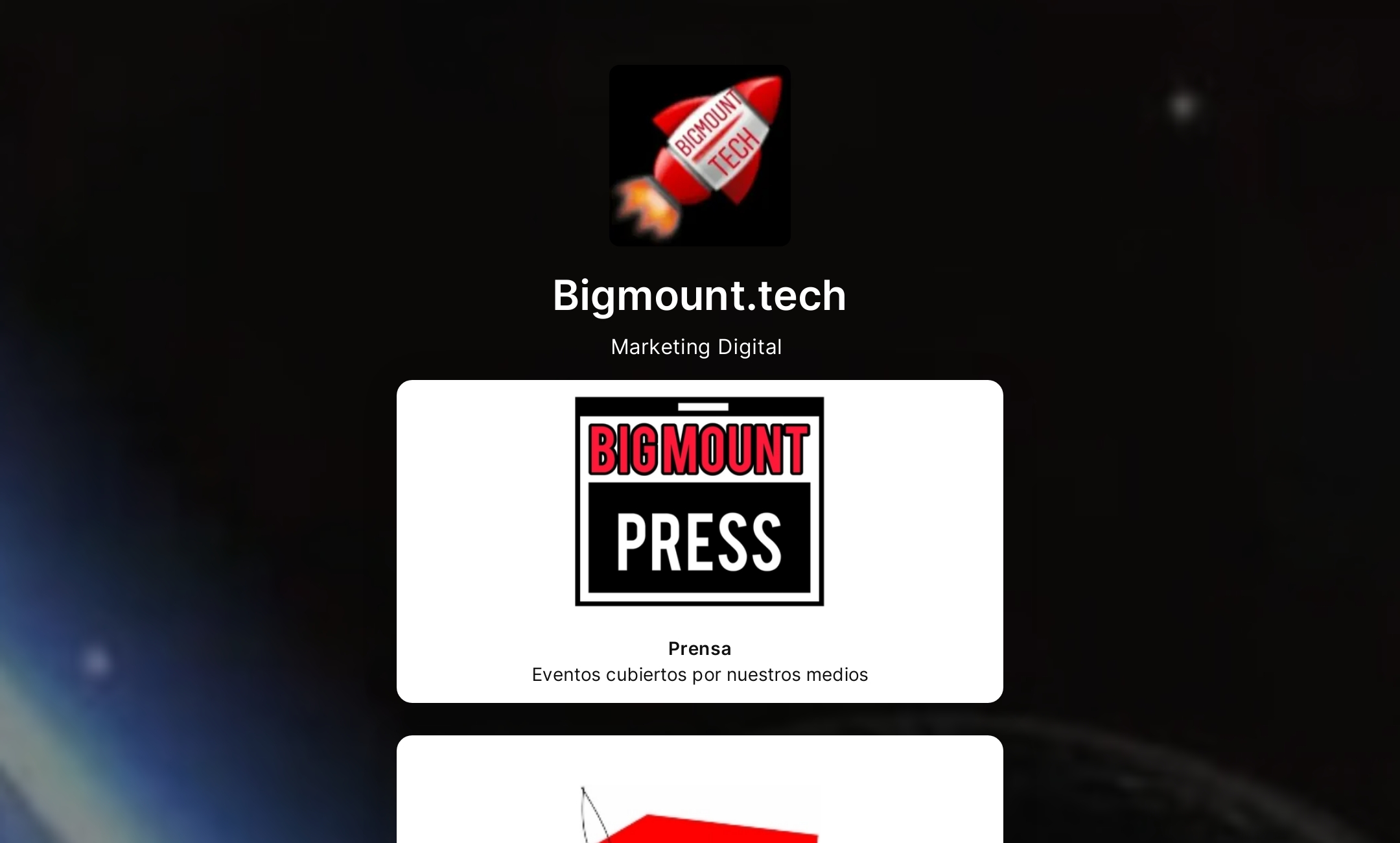 Bigmount.tech's Flowpage
