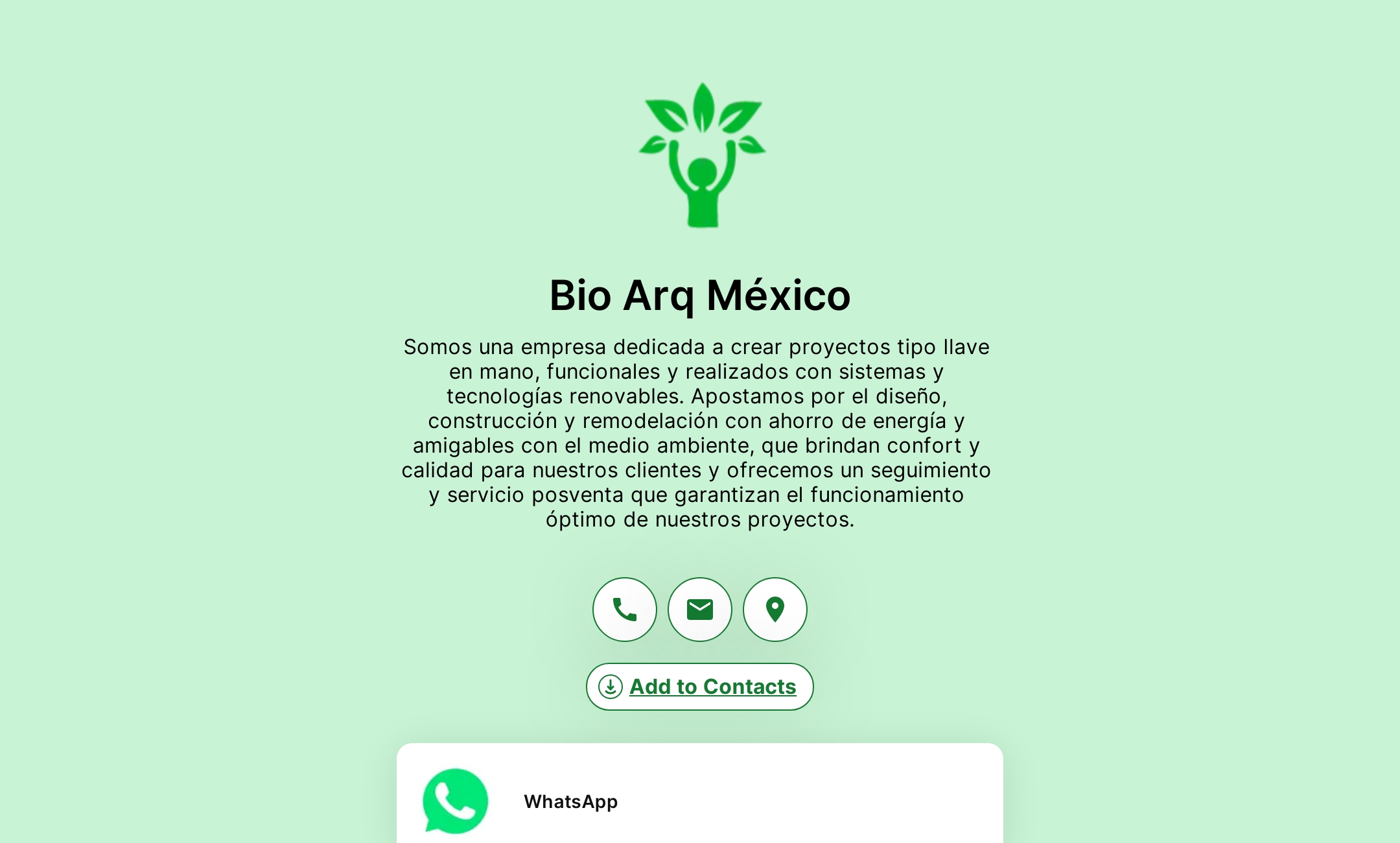 Bio Arq México's Flowpage