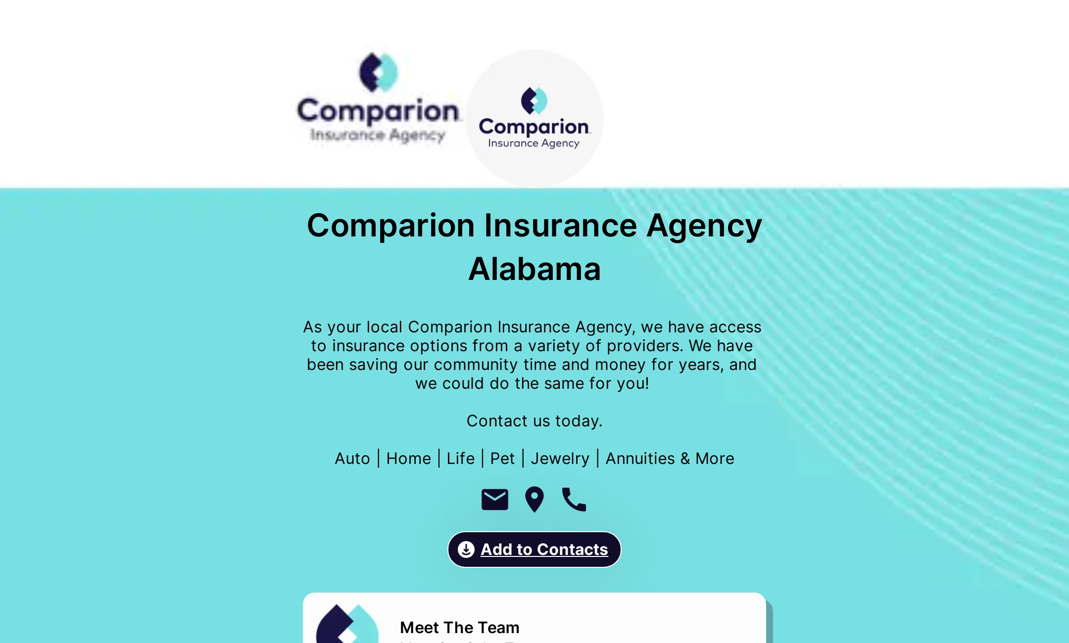 Comparion Insurance Agency Alabama's Flowpage