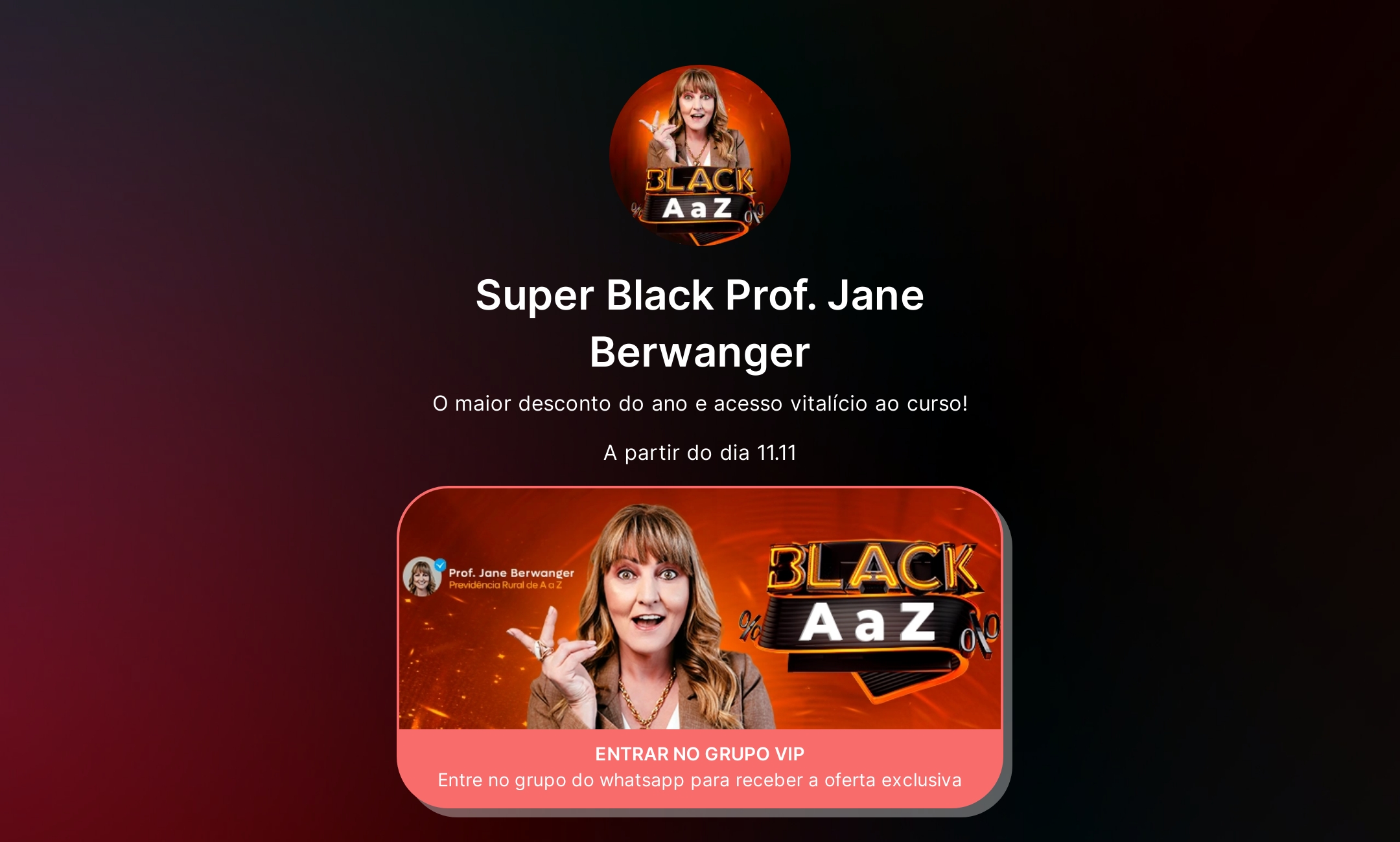 Super black de Previdência Rural da Prof Jane Berwanger