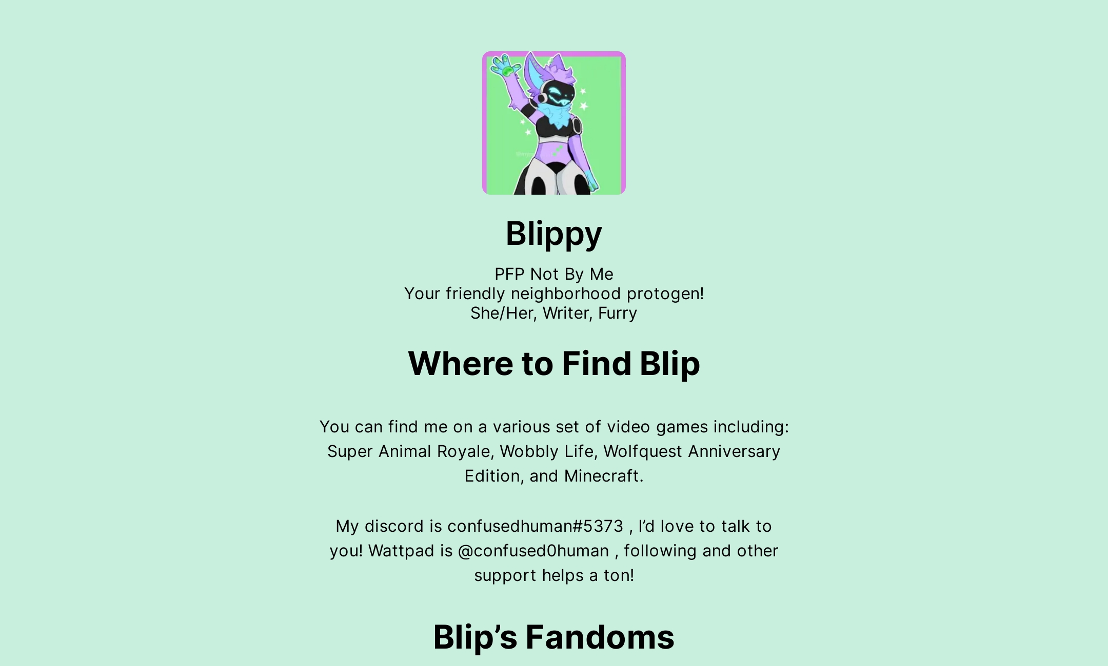 Blippy's Flowpage