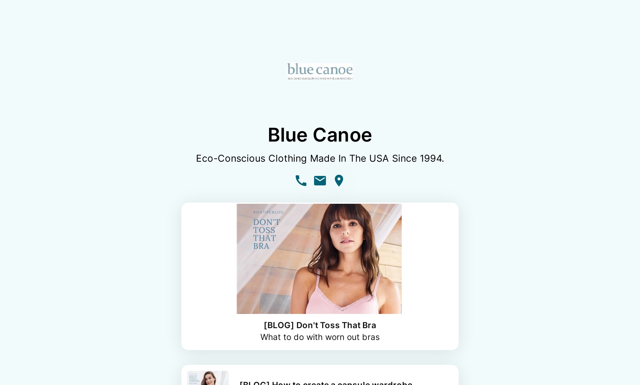 Blue Canoe's Flowpage