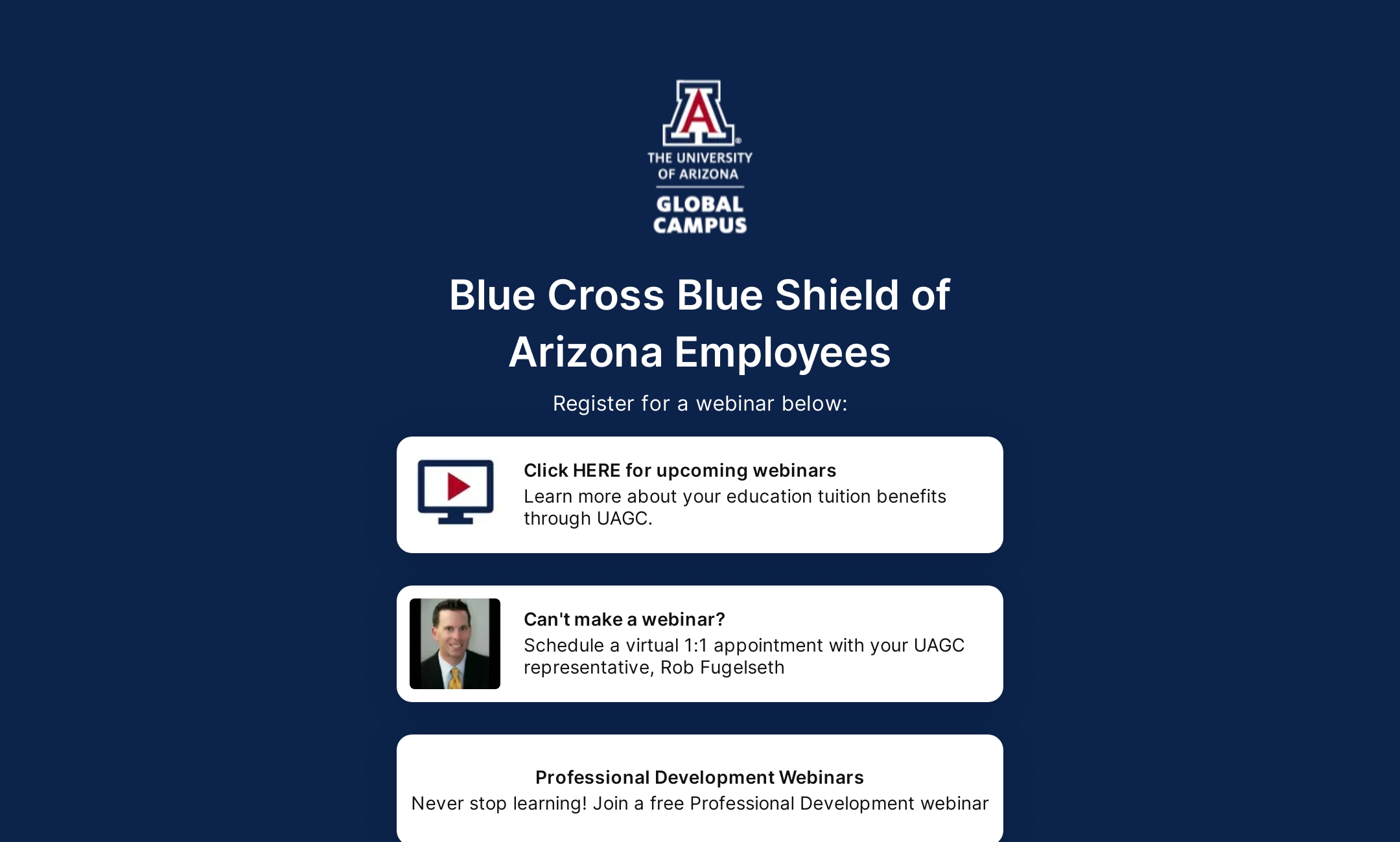 Blue Cross Blue Shield of Arizona Employees' Flowpage